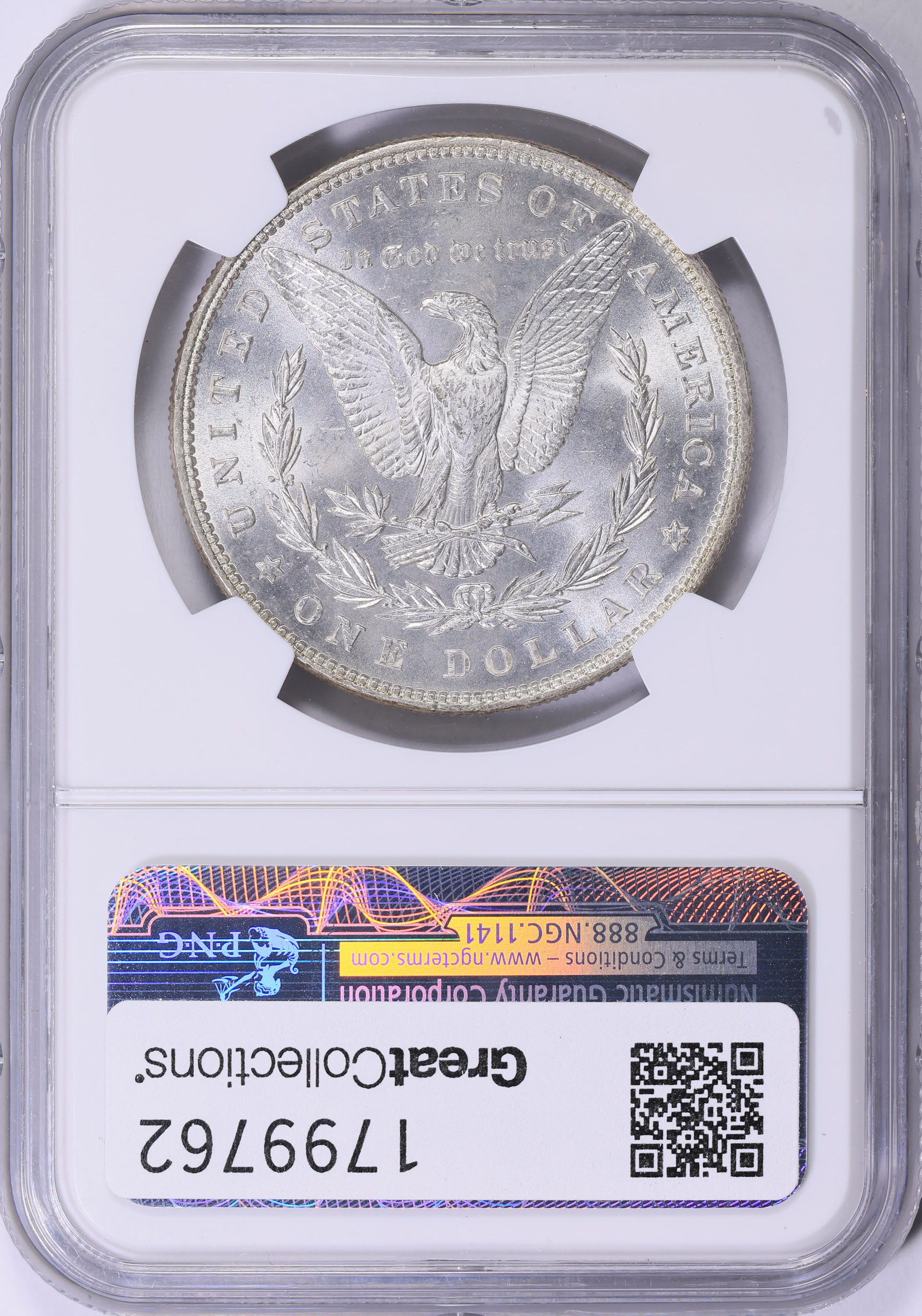 1886 Morgan Silver Dollar DDR Arrows VAM-17 Top 100 NGC MS-63 (Item 1799762) | GreatCollections ...