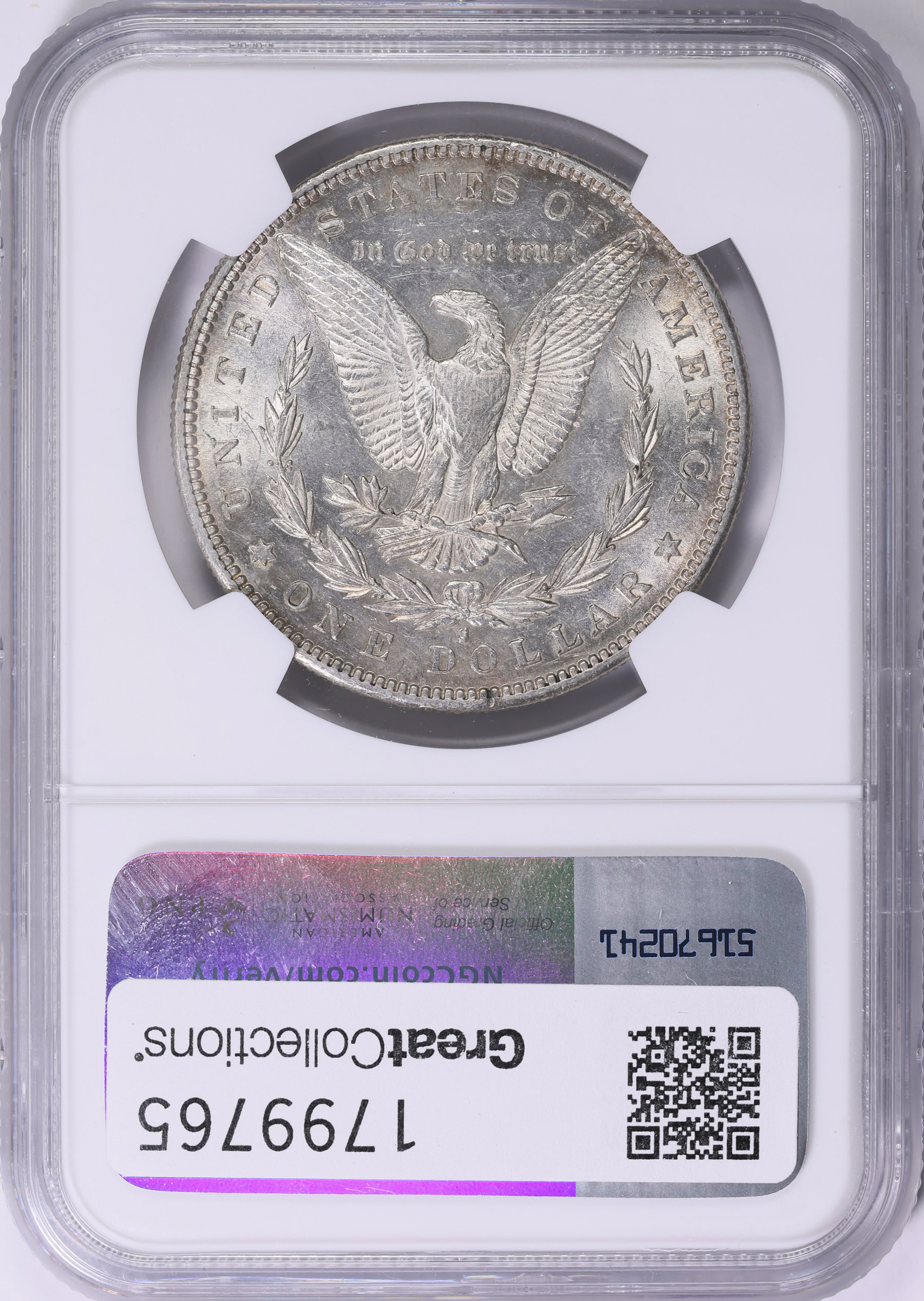 1886-S Morgan Silver Dollar S/S VAM-2 Top 100 NGC AU-58 (Item 1799765) | GreatCollections Coin ...