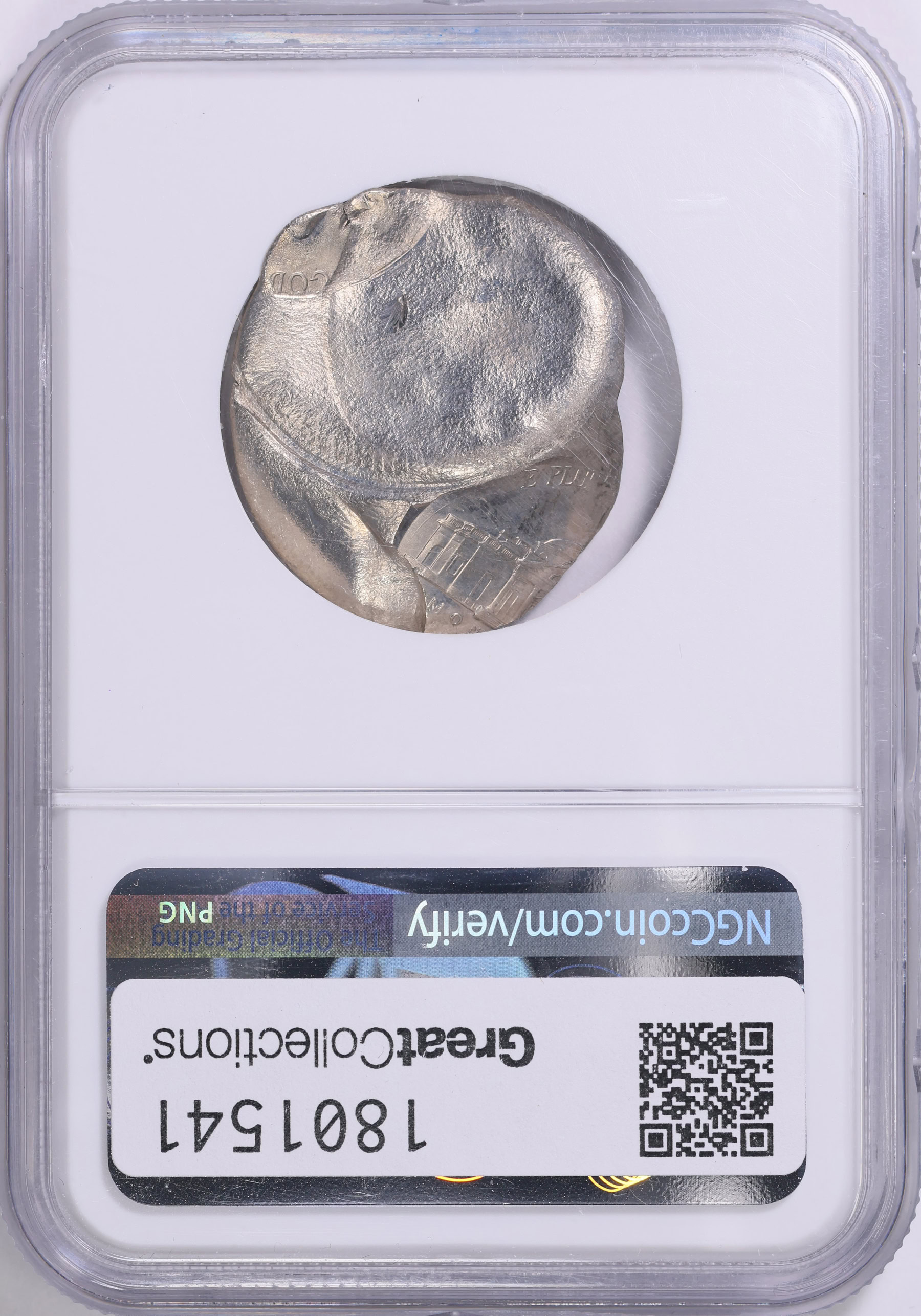 Mint Error Jefferson Nickel Multi Struck Flipover NGC MS-62 | NGC Cert ...