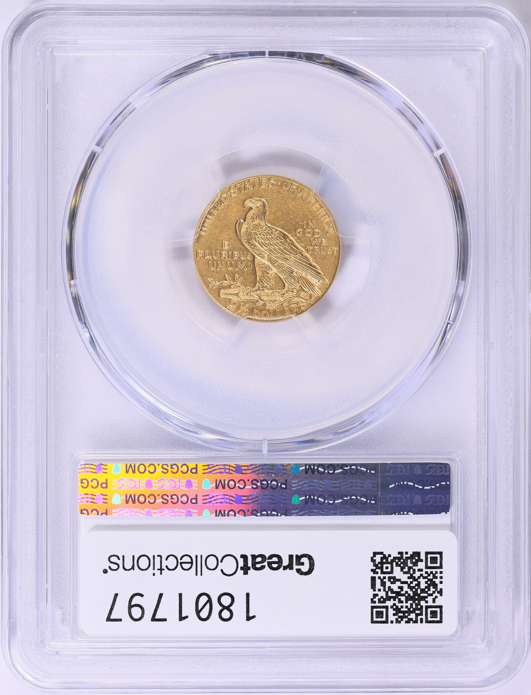 1912 Indian Gold Quarter Eagle PCGS AU-55 (Item 1801797 ...