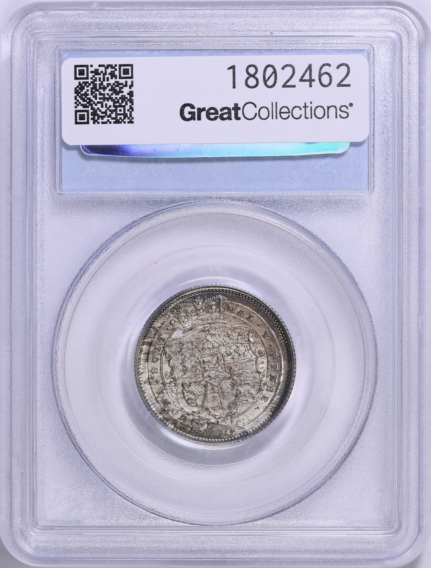 Great Britain 1819 Silver Shilling KM-666 PCGS MS-65 (Toned) (Item ...