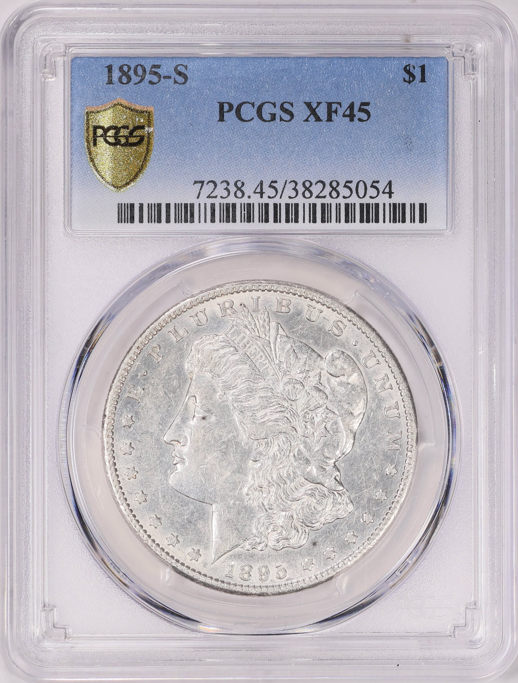 1895-S Morgan Silver Dollar PCGS XF-45 (Item 1802819) | GreatCollections Coin Auctions