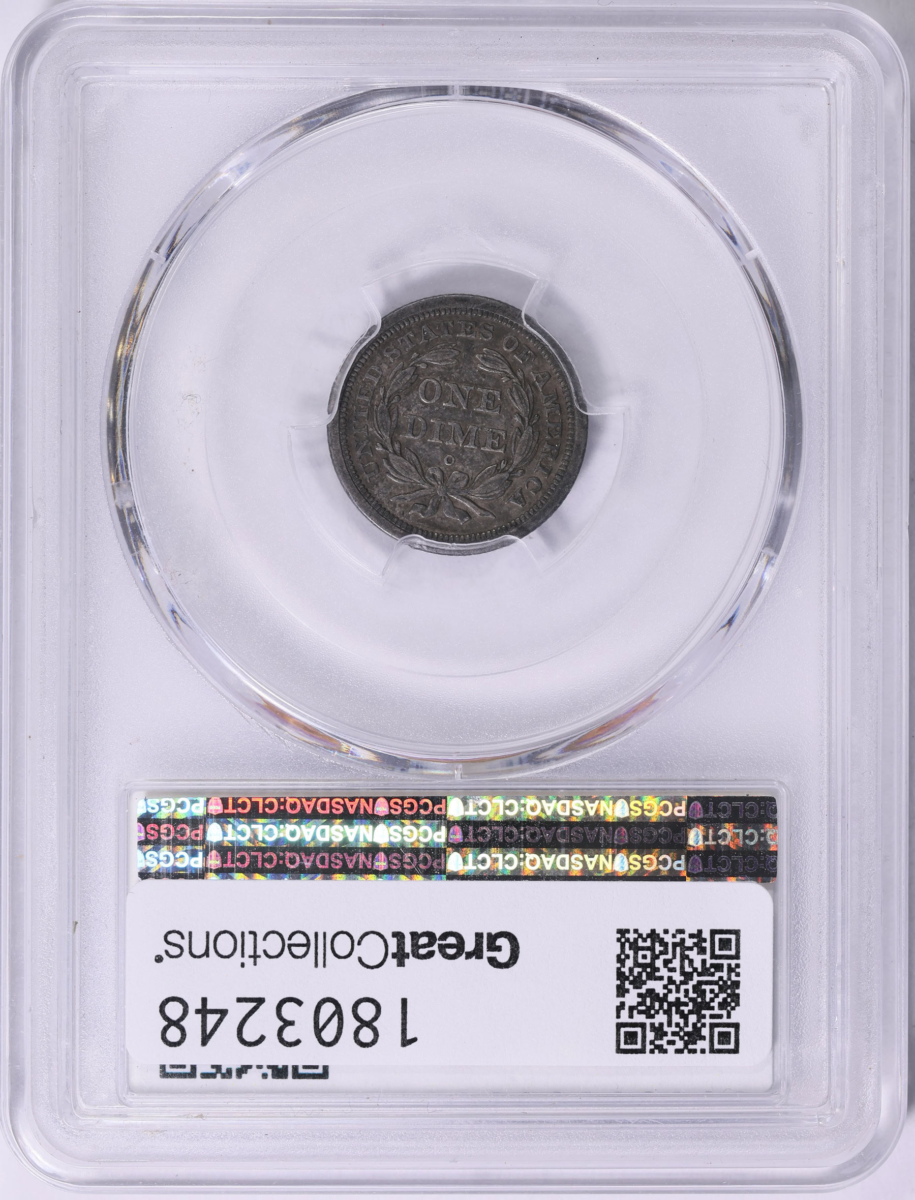 1841-O Seated Liberty Dime PCGS XF-40 (Item 1803248) | GreatCollections Coin Auctions