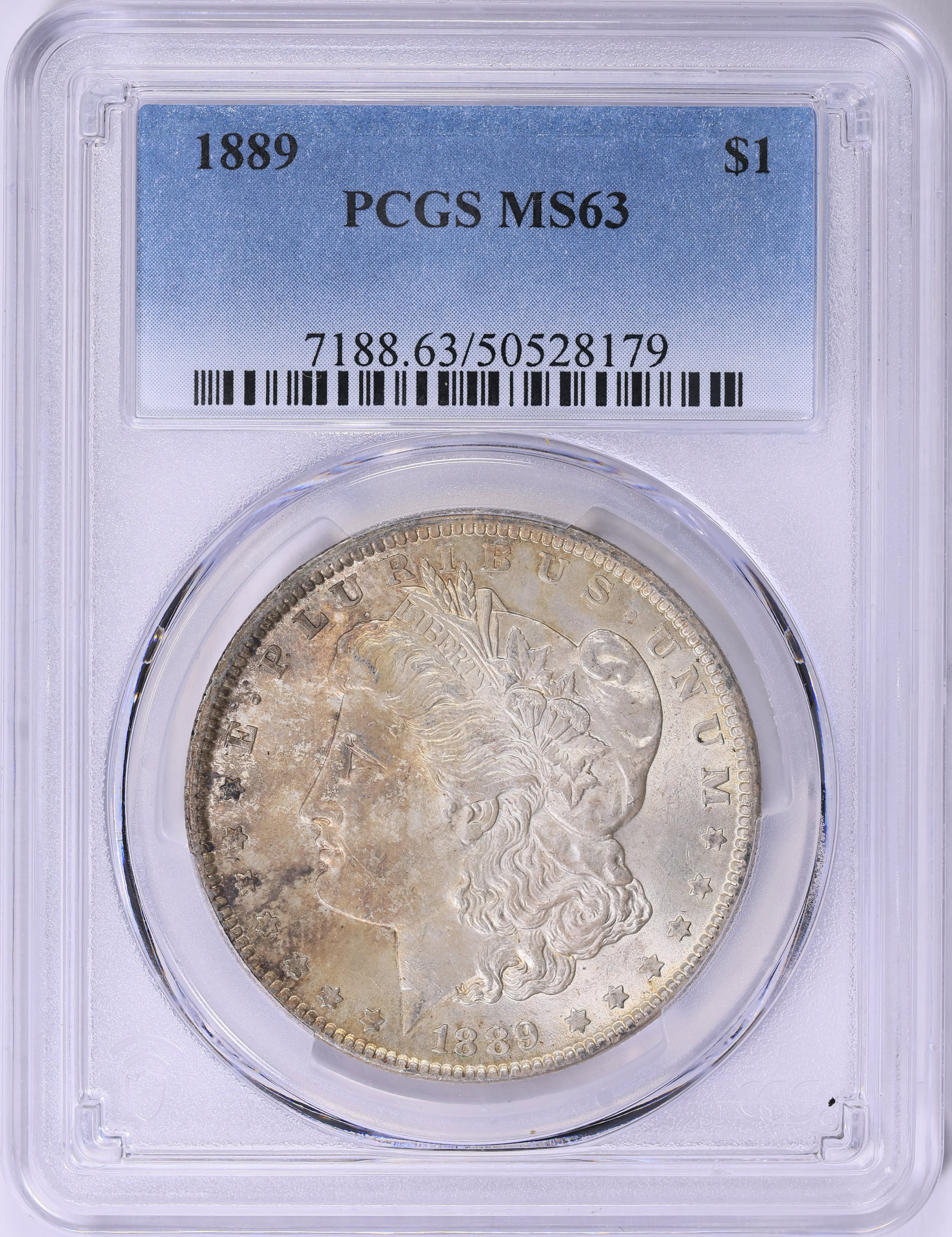 1889 Morgan Silver Dollar PCGS MS-63 (Toned) (Item 1803307 ...