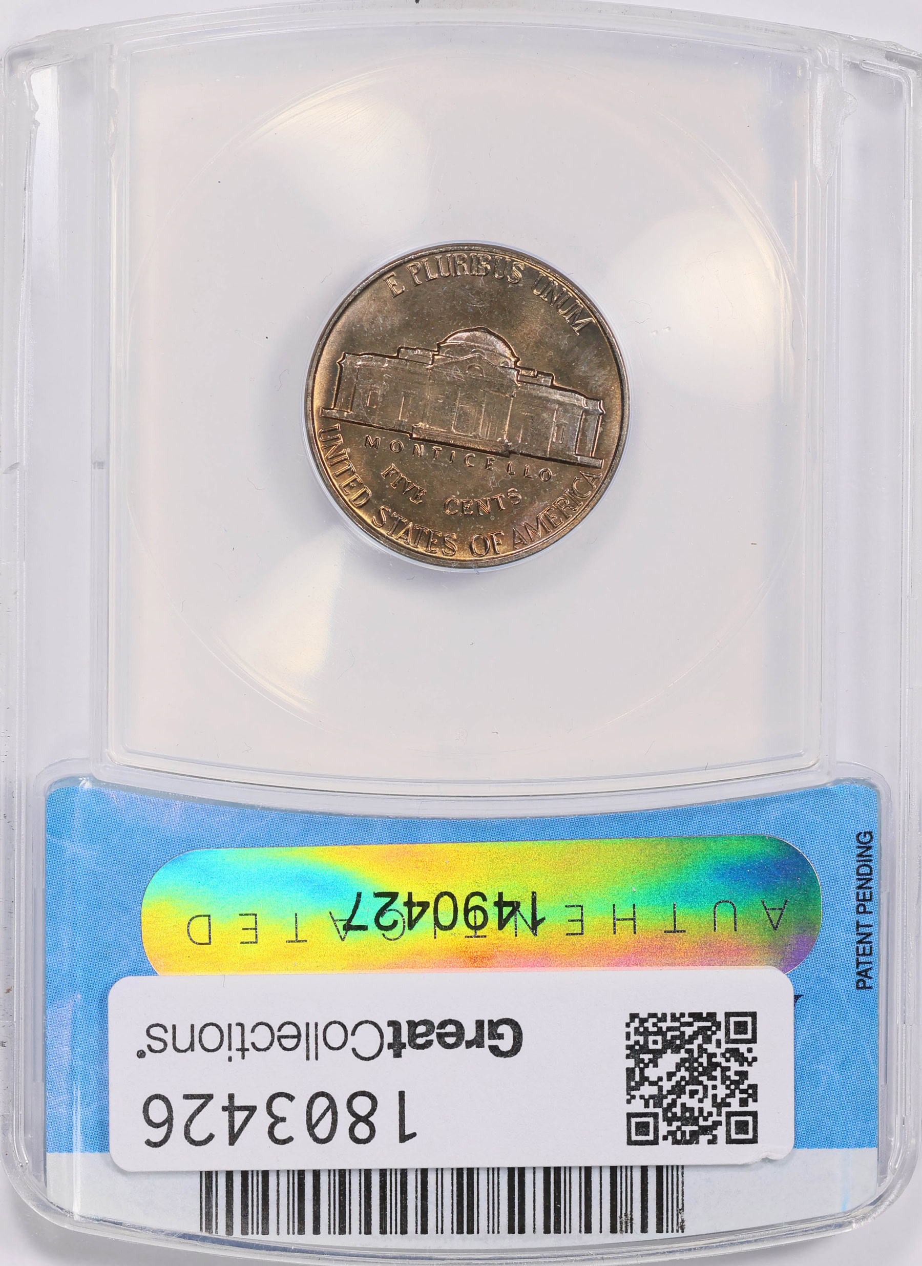1962 Jefferson Nickel ANACS MS-65 5 Steps (Item 1803426 ...