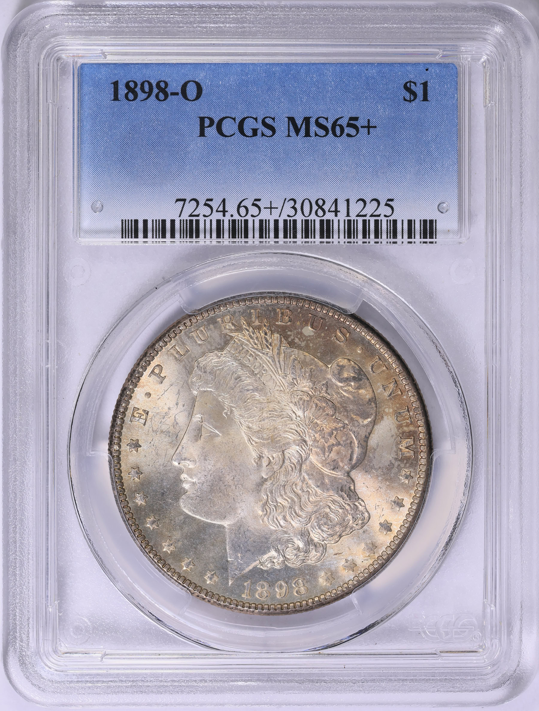 1898-O Morgan Silver Dollar PCGS MS-65+ (Item 1803782) | GreatCollections Coin Auctions