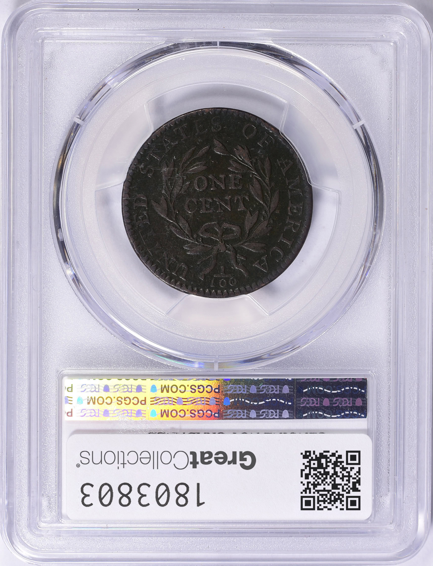 1794 Liberty Cap Cent Head of 1794 PCGS Genuine XF Details (Item ...