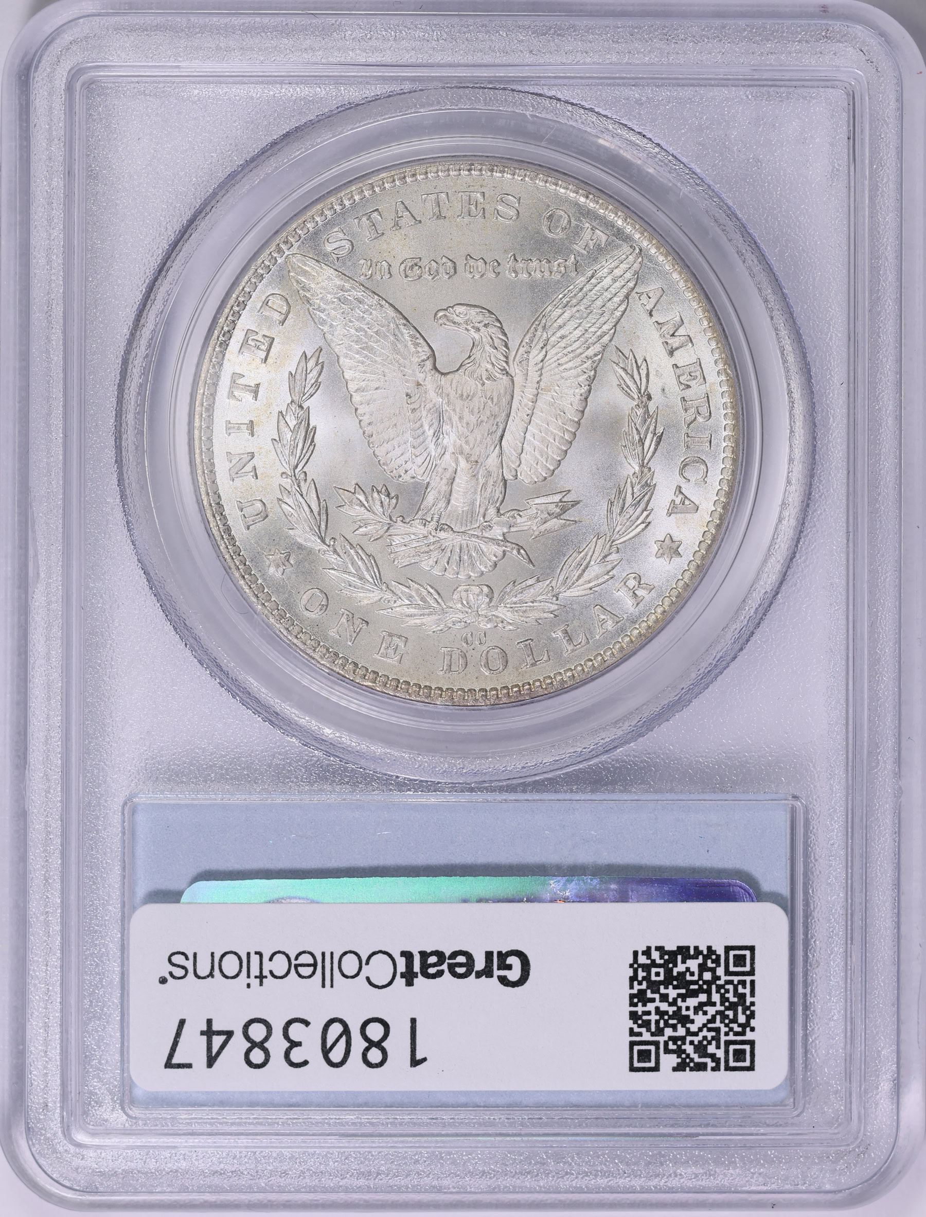 1881-CC Morgan Silver Dollar PCGS MS-67 (Item 1803847) | GreatCollections Coin Auctions