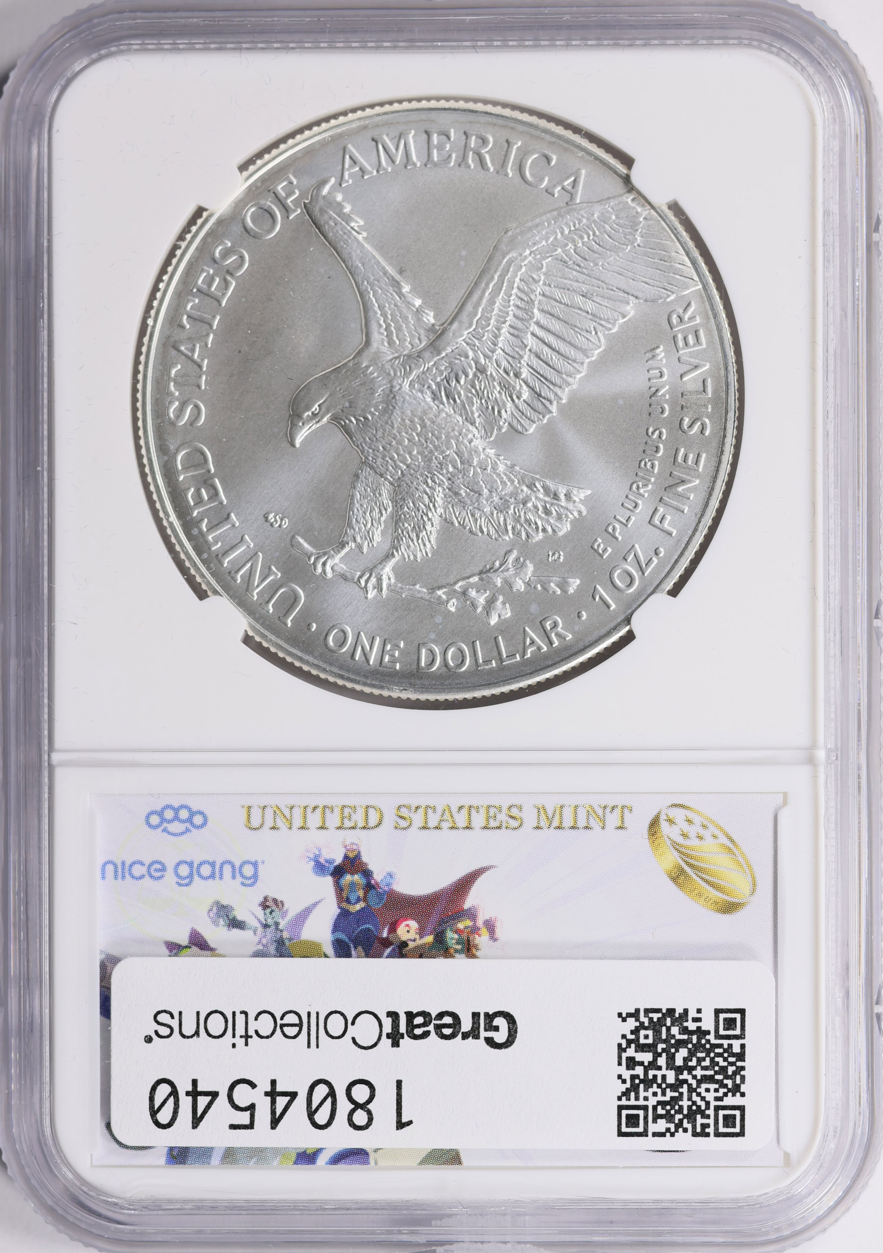 2024 $1 Silver Eagle First Star Privy Release NGC MS-70 (Eighth Era ...