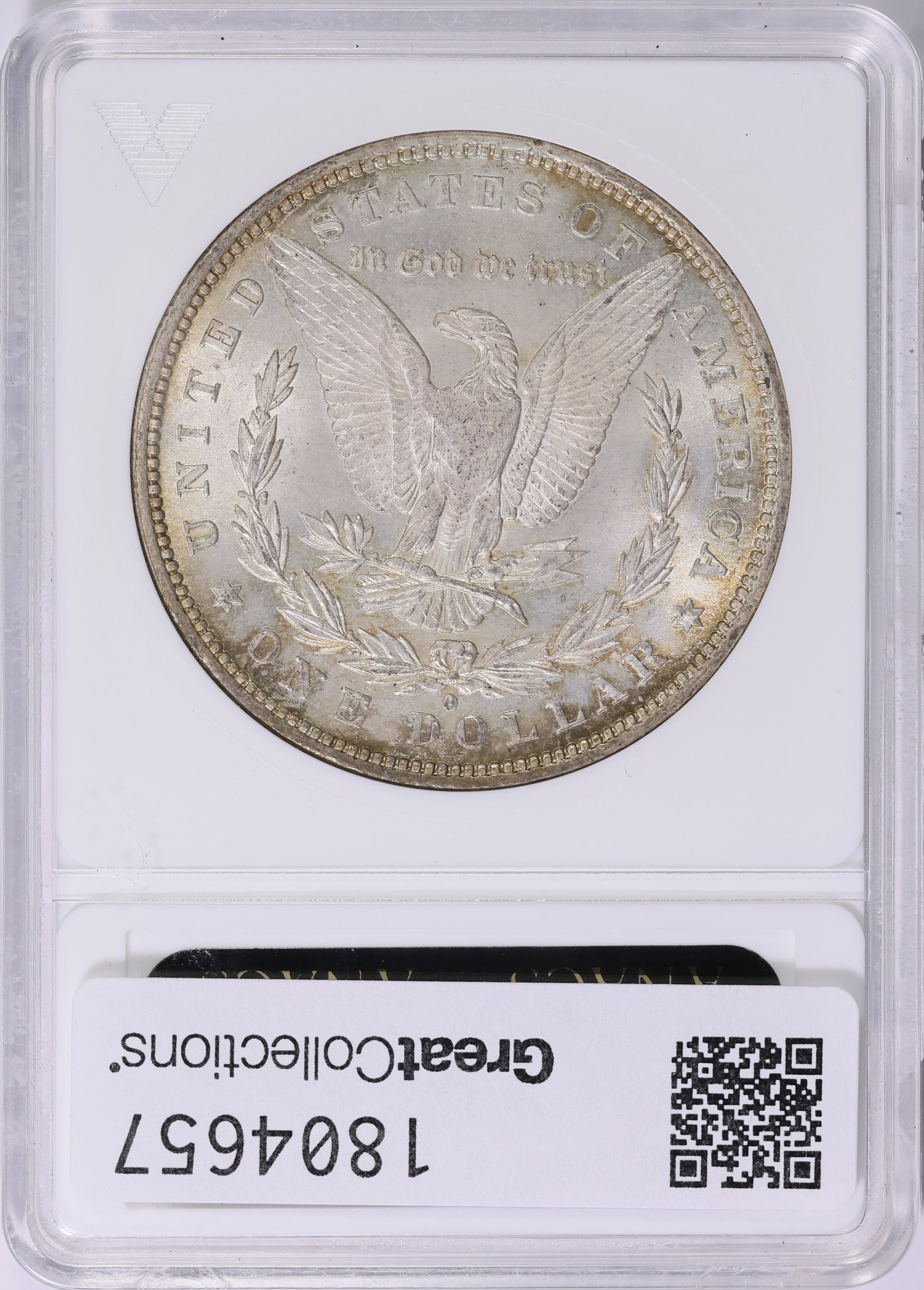 1879-O/O Morgan Silver Dollar Horizontal O VAM-4 Top 100 ANACS MS-60 OH (Item 1804657 ...