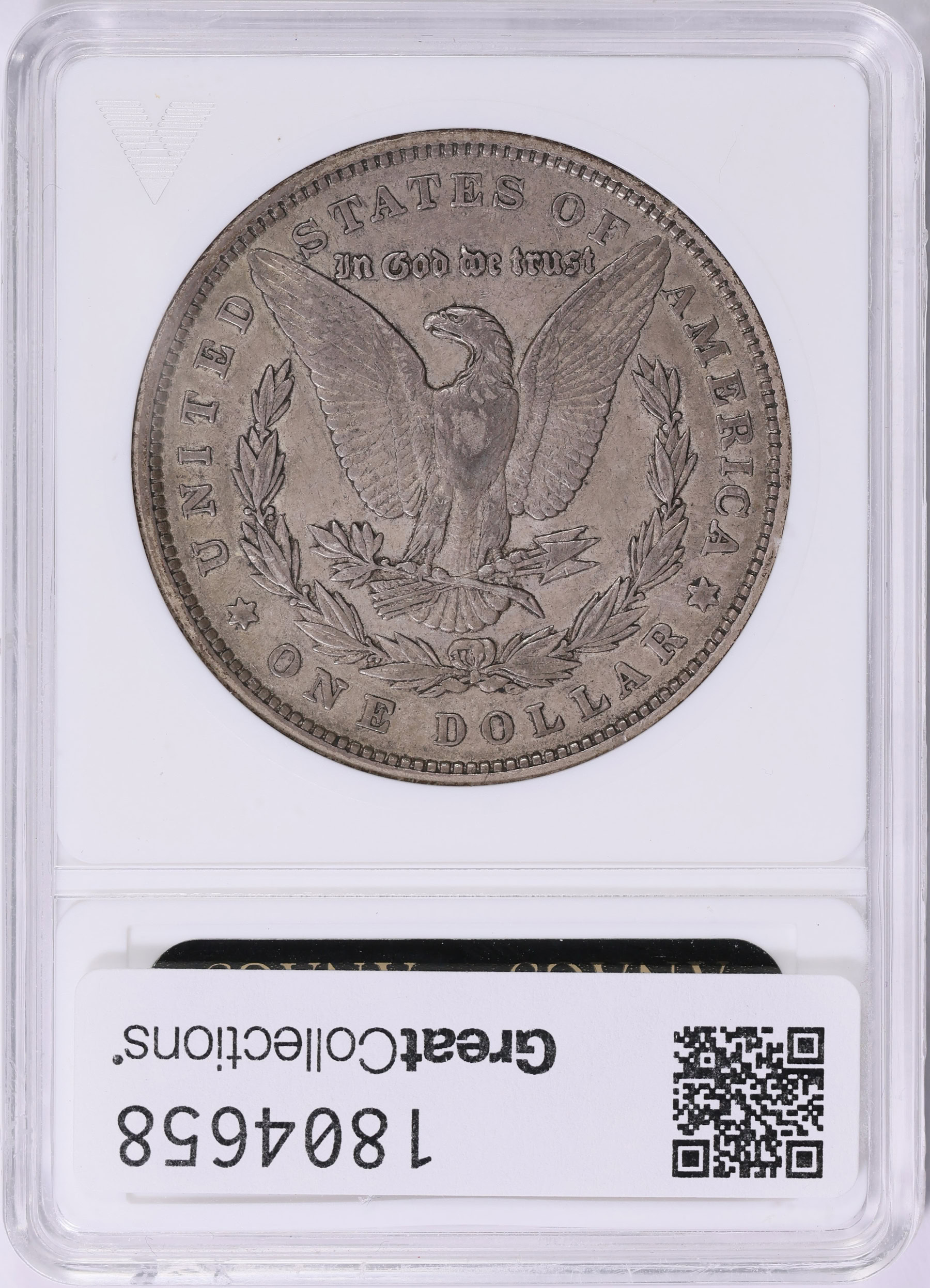 1878 Morgan Silver Dollar Reverse of 1879 VAM-220 Top 100 ANACS XF-45 OH (Item 1804658 ...