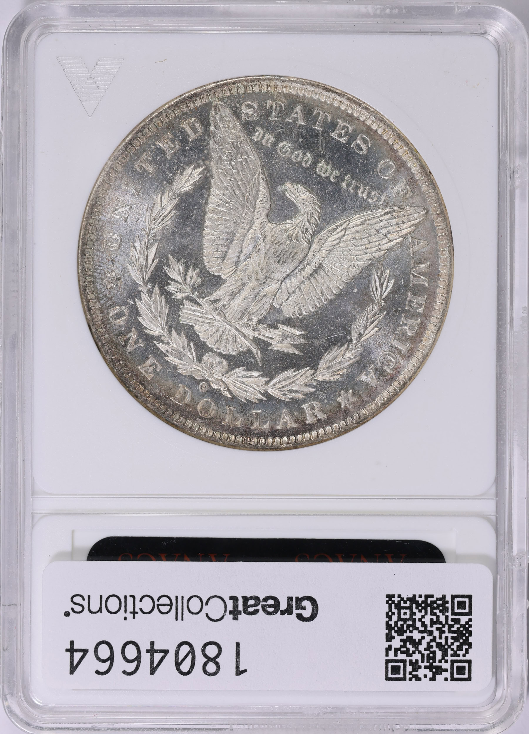 1884-O/O Morgan Silver Dollar VAM-6 ANACS MS-65 DMPL OH (Toned) (Item 1804664 ...