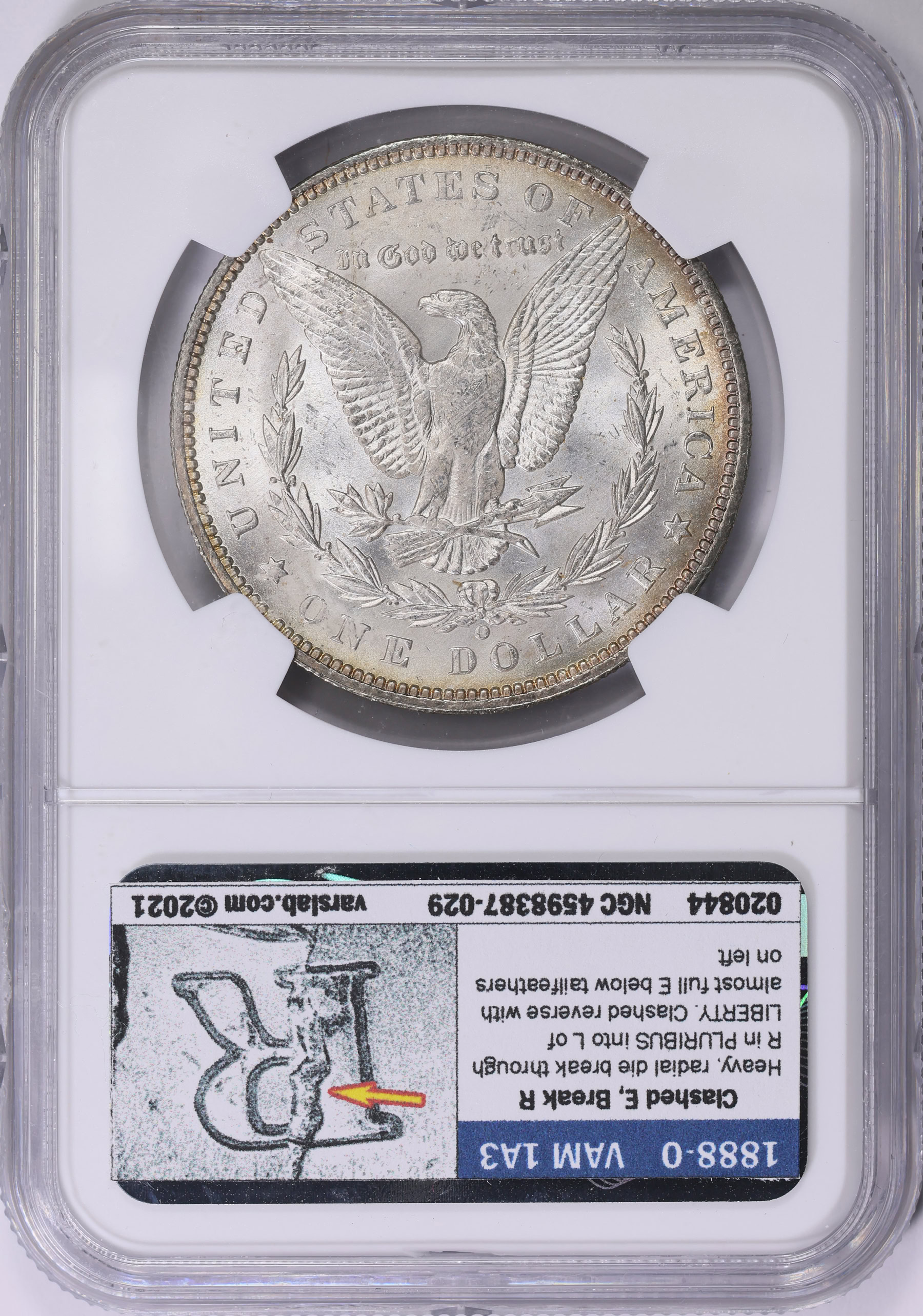 1888-O Morgan Silver Dollar NGC MS-63 (VSS VAM-1A3) (Item 1804753) | GreatCollections Coin Auctions