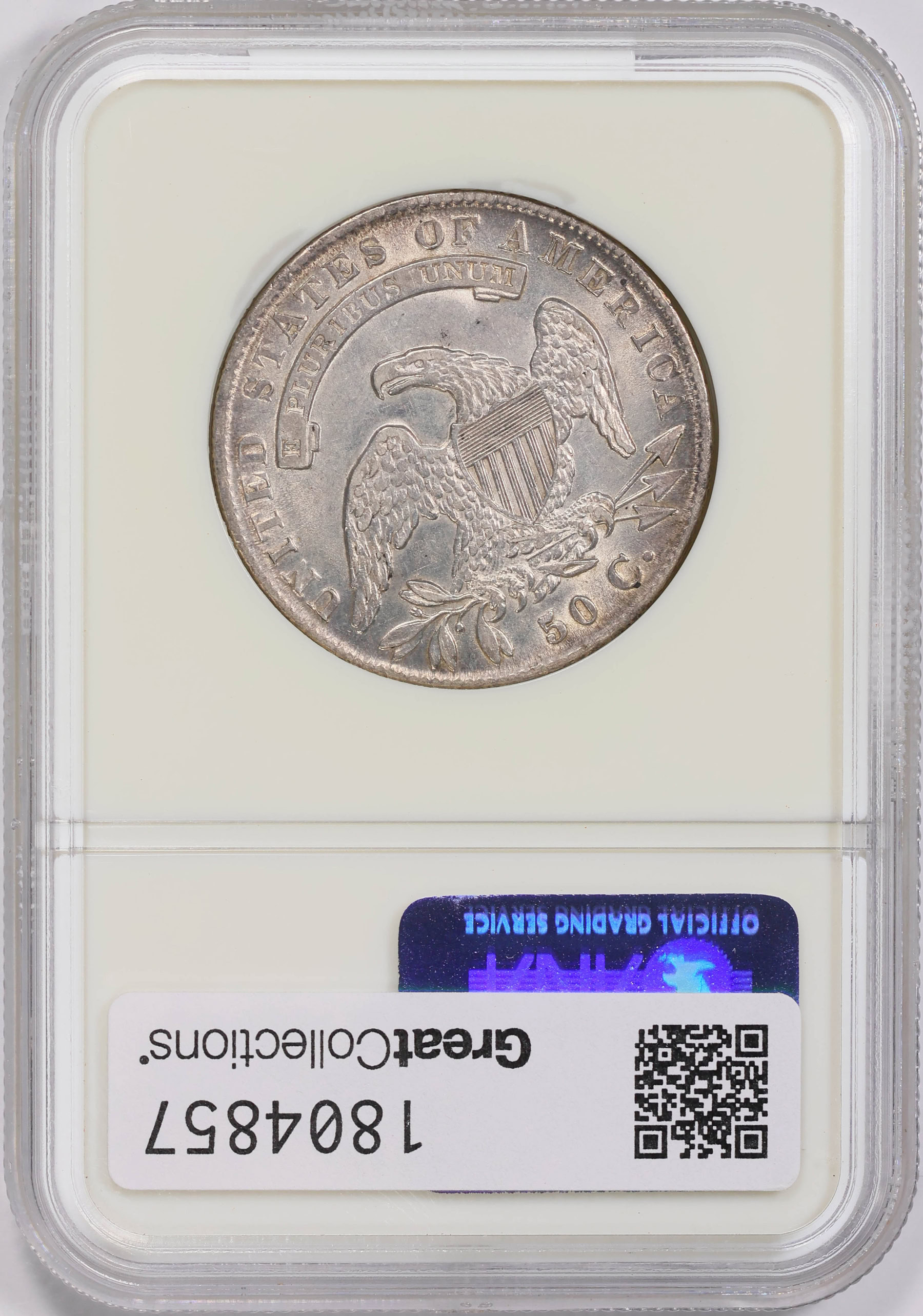1835 Capped Bust Half Dollar NGC AU-58 (Item 1804857 ...