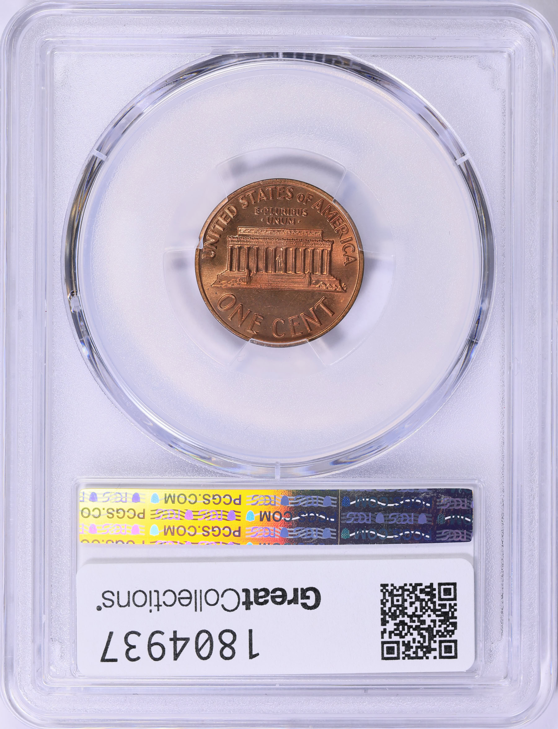 1972 Lincoln Cent Doubled Die Obverse PCGS MS-66 RD (Item 1804937) | GreatCollections Coin Auctions