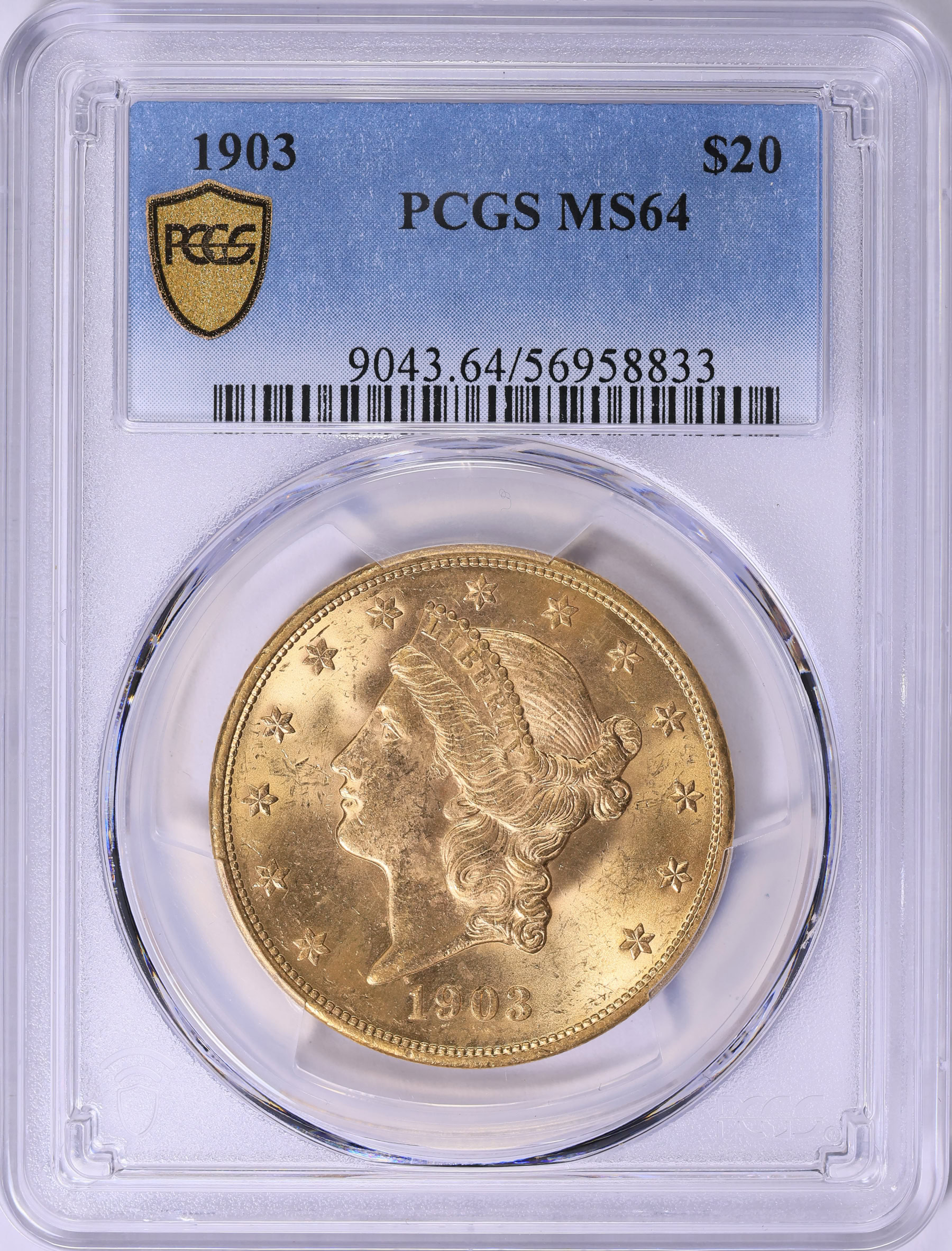 1903 Liberty Gold Double Eagle PCGS MS-64 (Item 1805420 ...