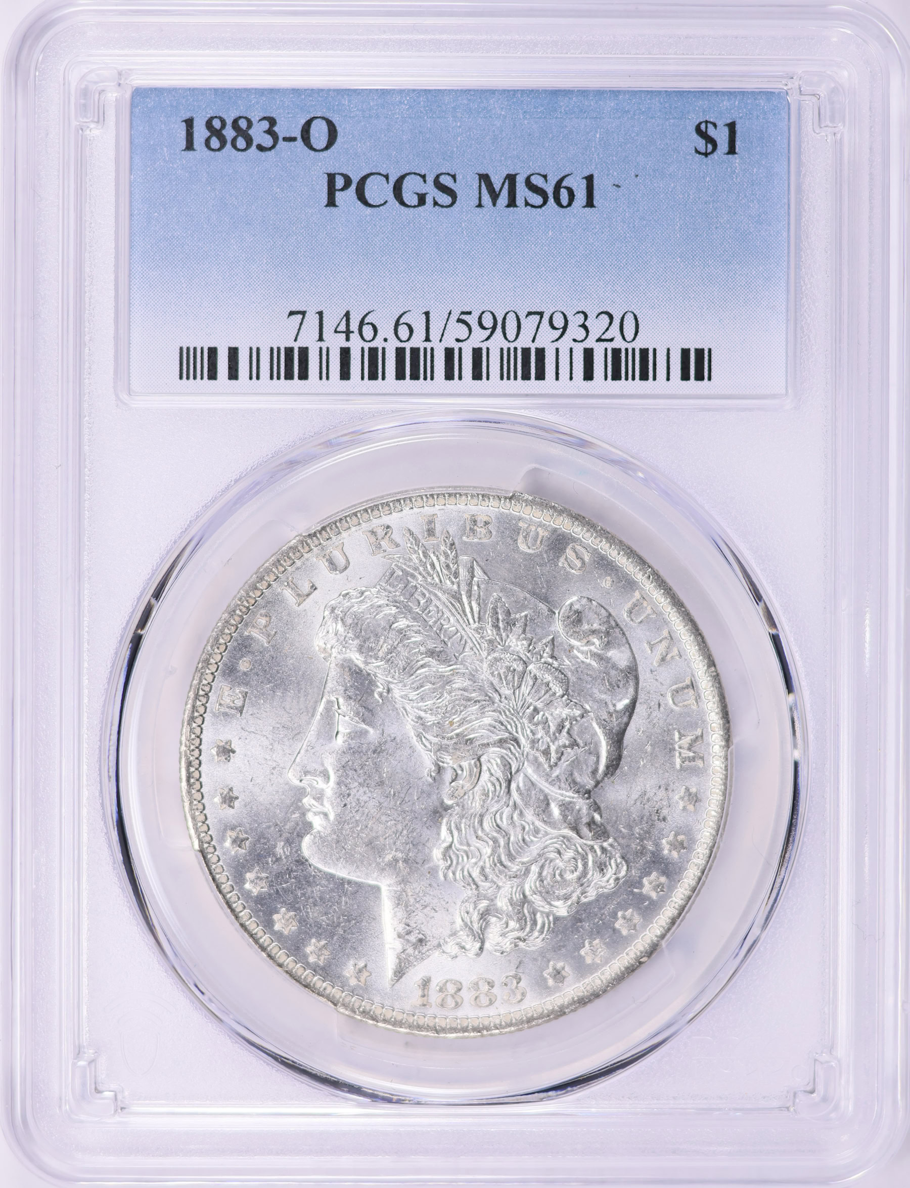 1883-O Morgan Silver Dollar PCGS MS-61 (Item 1805439) | GreatCollections Coin Auctions
