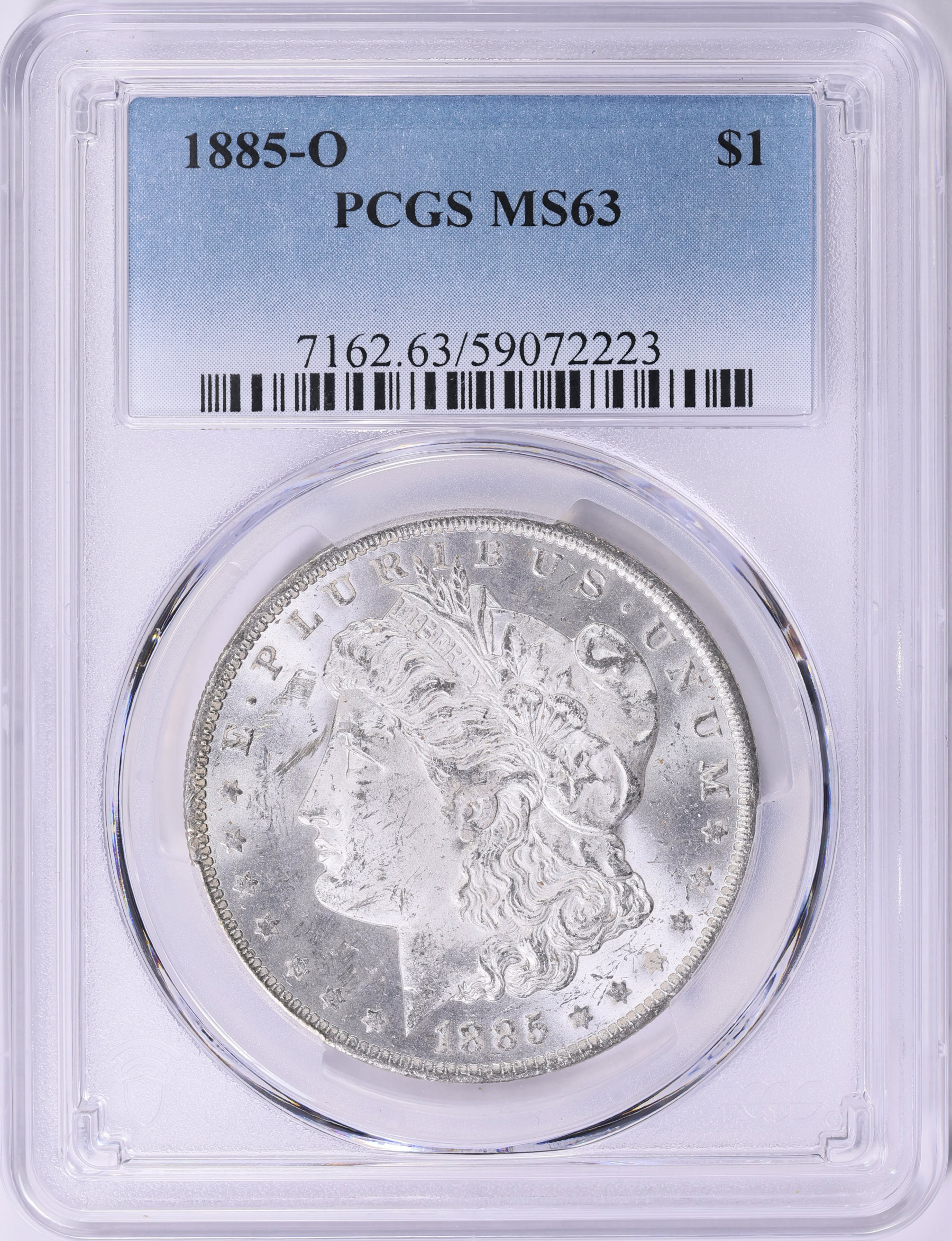 1885-O Morgan Silver Dollar PCGS MS-63 (Item 1805584 ...
