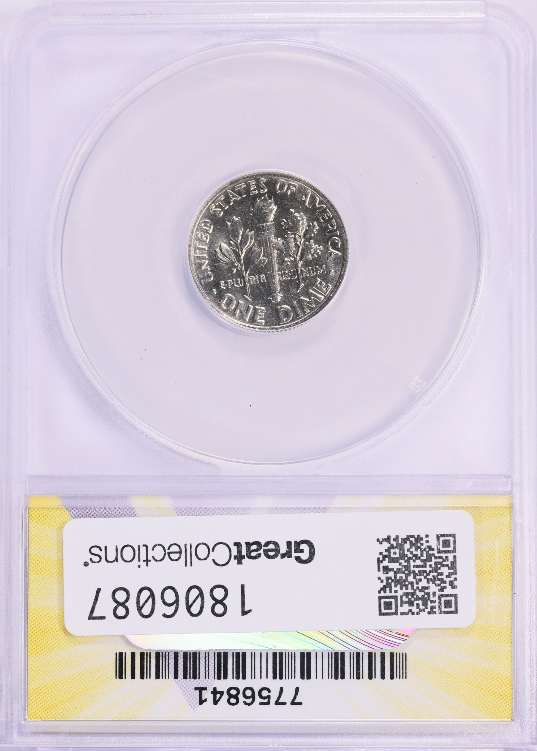 1970 Roosevelt Dime ANACS MS-65 (Item 1806087) | GreatCollections Coin ...