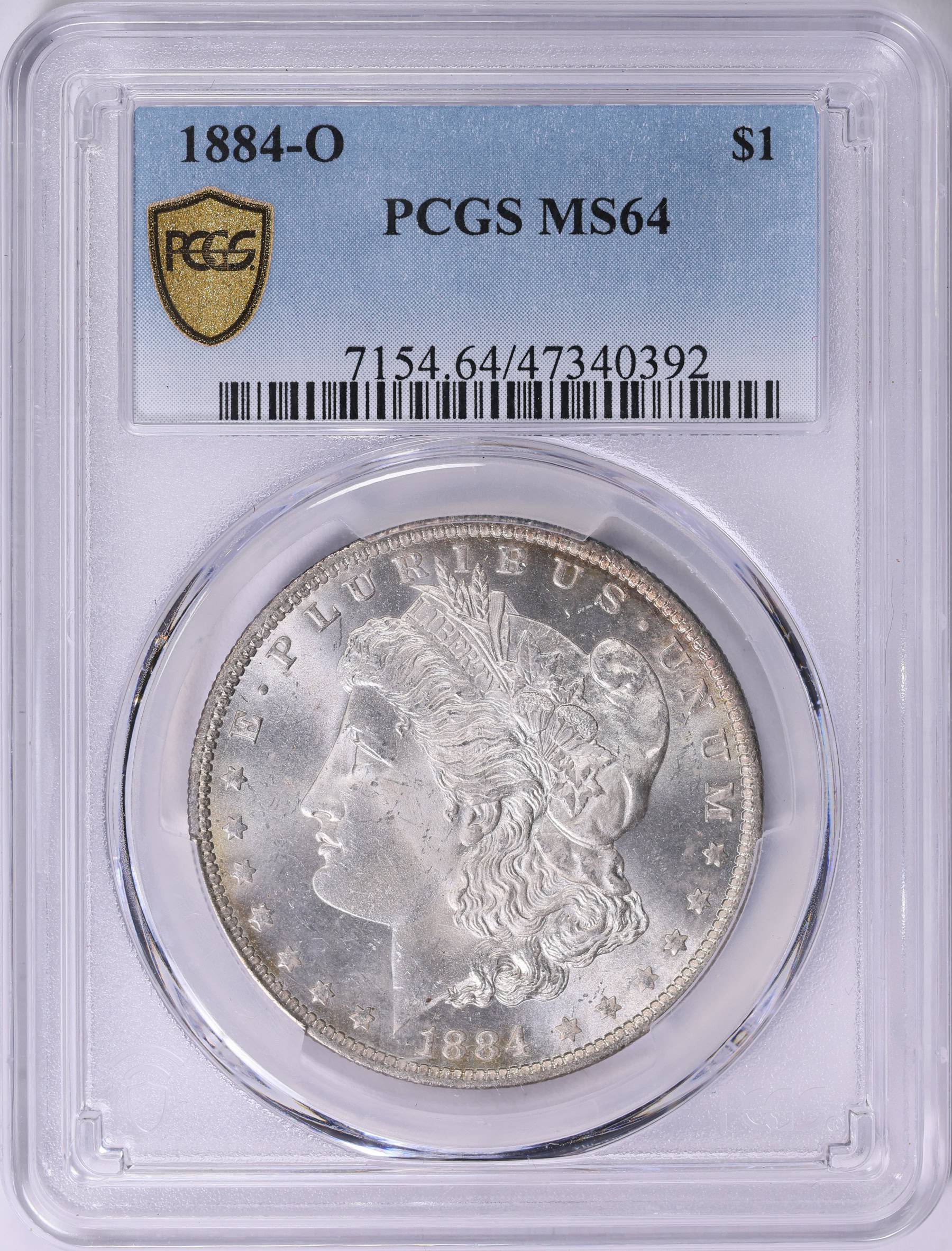 1884-O Morgan Silver Dollar PCGS MS-64 (Item 1806227) | GreatCollections Coin Auctions