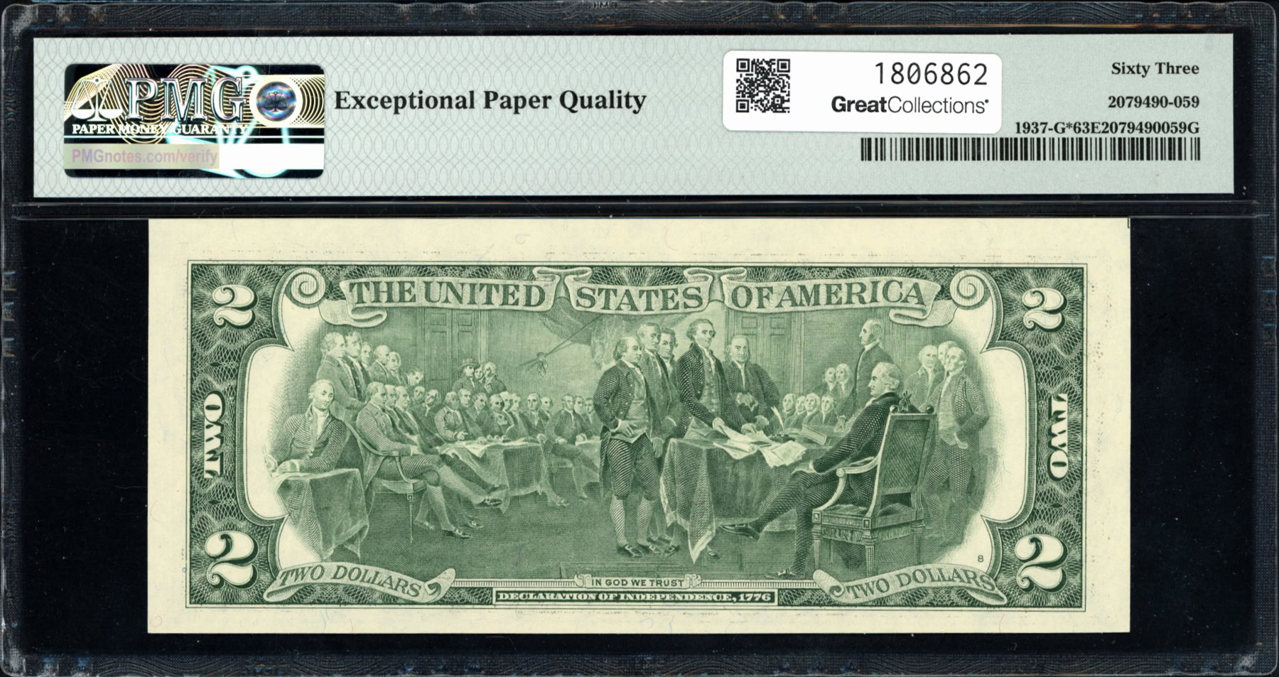 Fr. 1937-G* (G* Block) 2003 $2 Chicago Federal Reserve Star Note Low ...