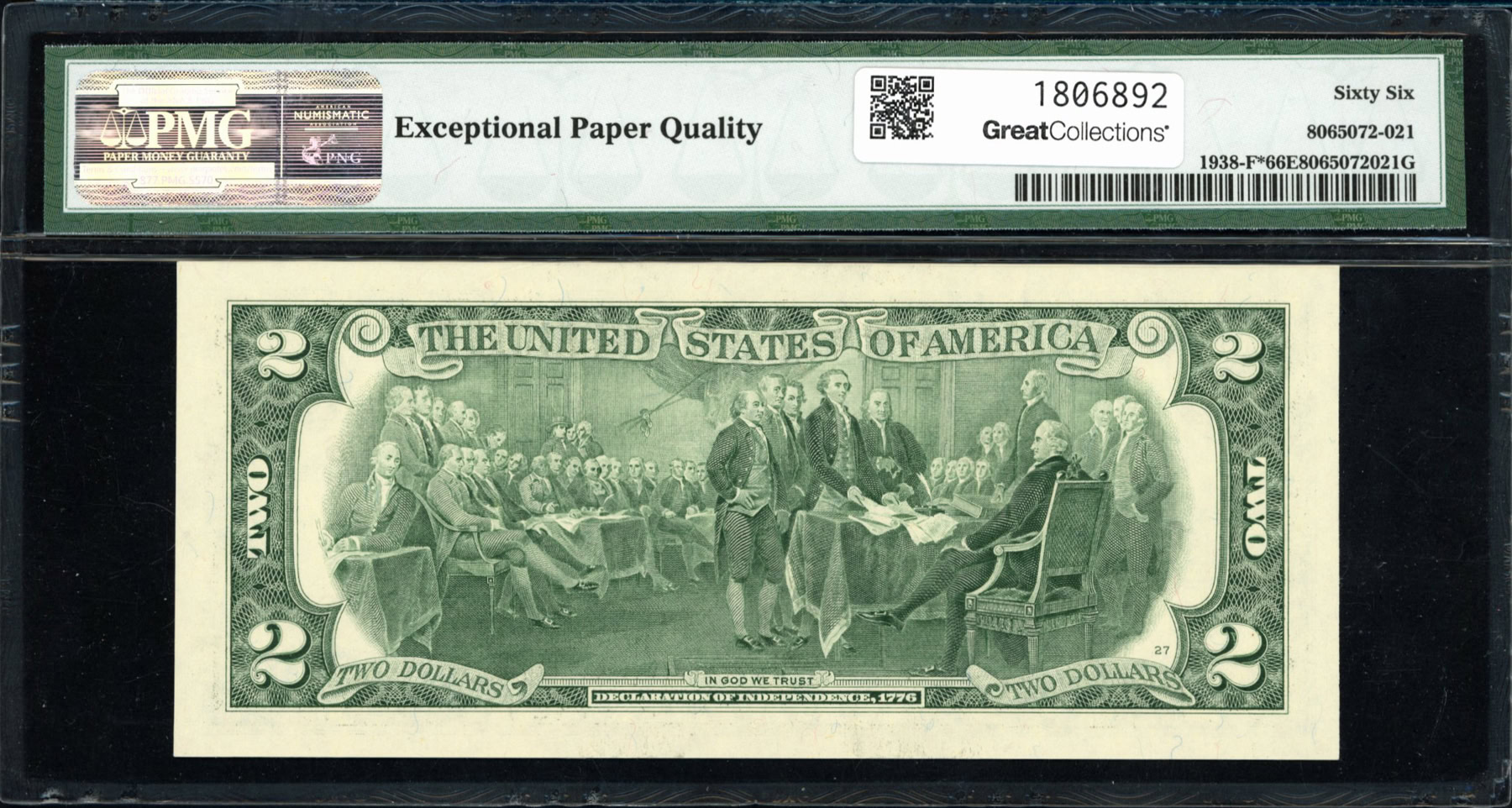 Fr. 1938-F* (F* Block) 2003A $2 Atlanta Federal Reserve Star Note ...