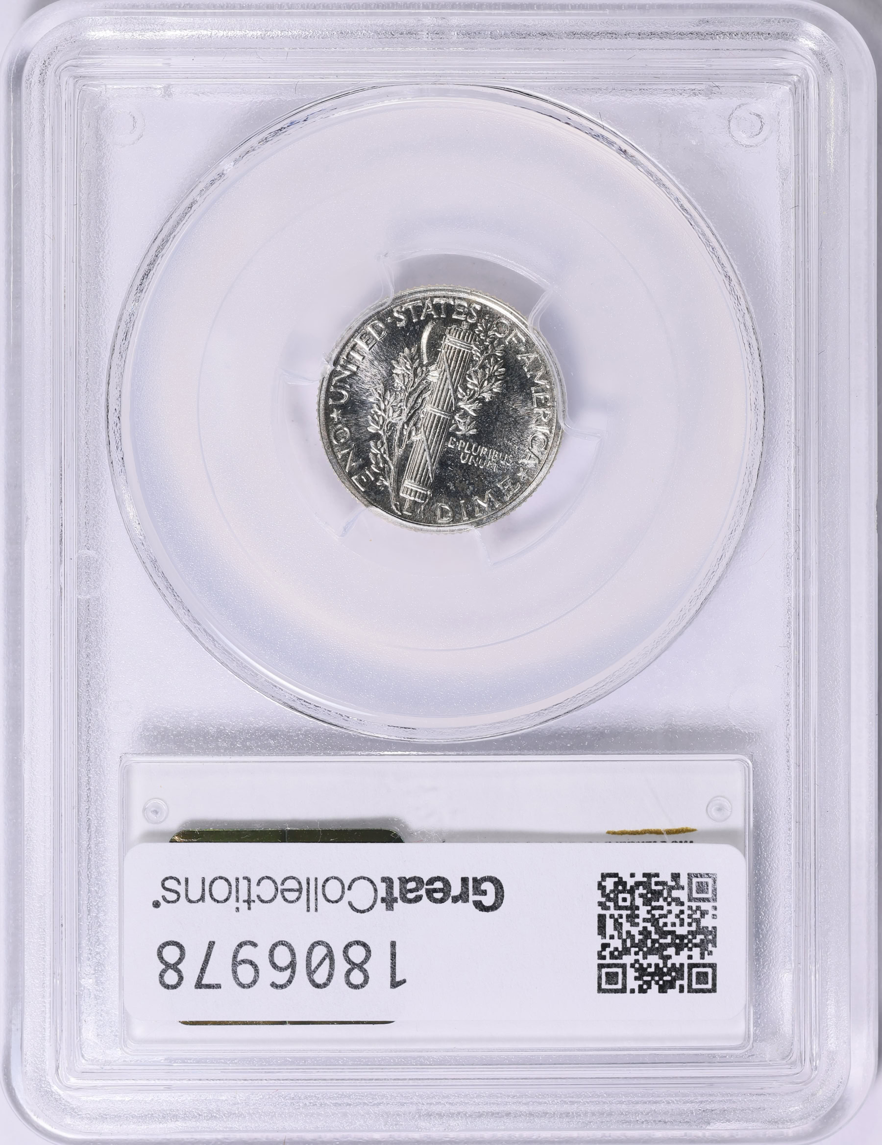 1942 Mercury Dime PCGS Proof-67 (CAC Green) (Item 1806978 ...