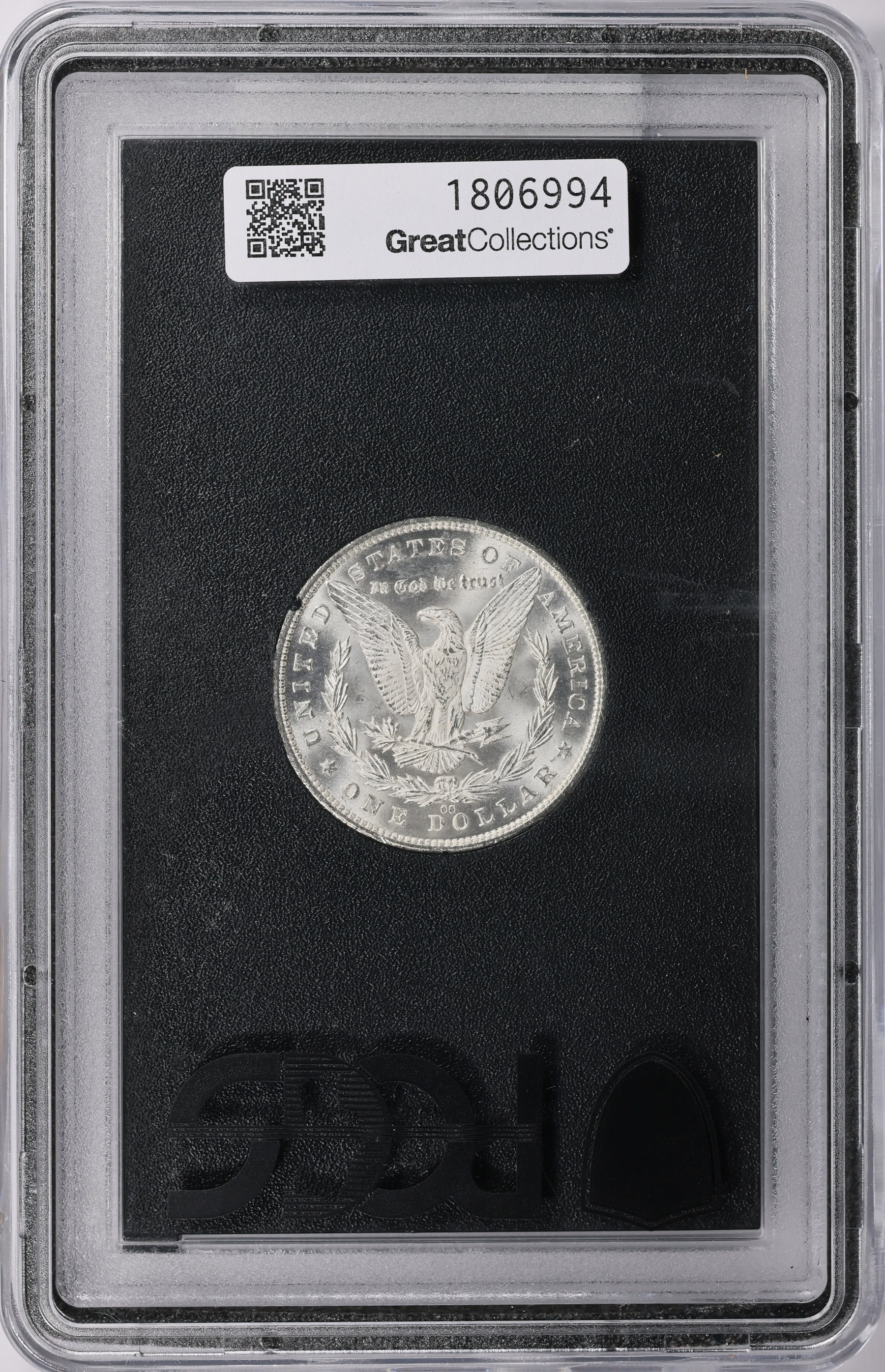 1881-CC Morgan Silver Dollar GSA Hoard PCGS MS-64 (GSA Holder) (With GSA Box and Numbered ...