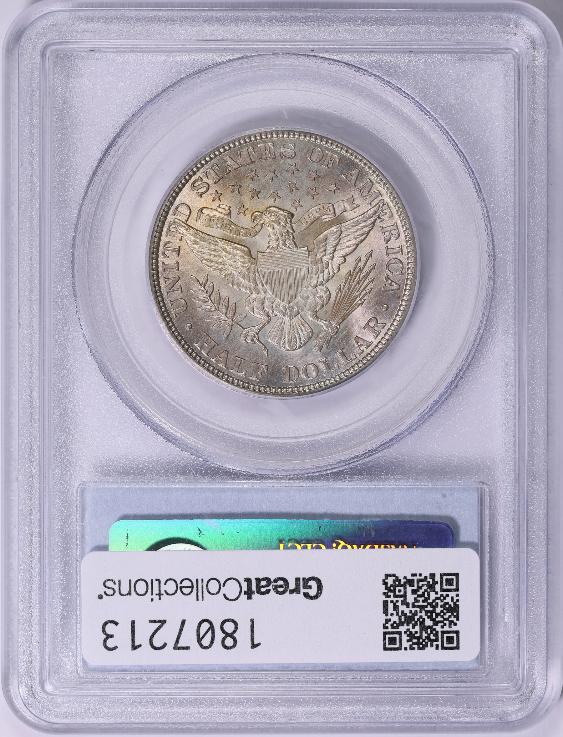 1906 Barber Half Dollar PCGS MS-64 (Item 1807213) | GreatCollections Coin Auctions