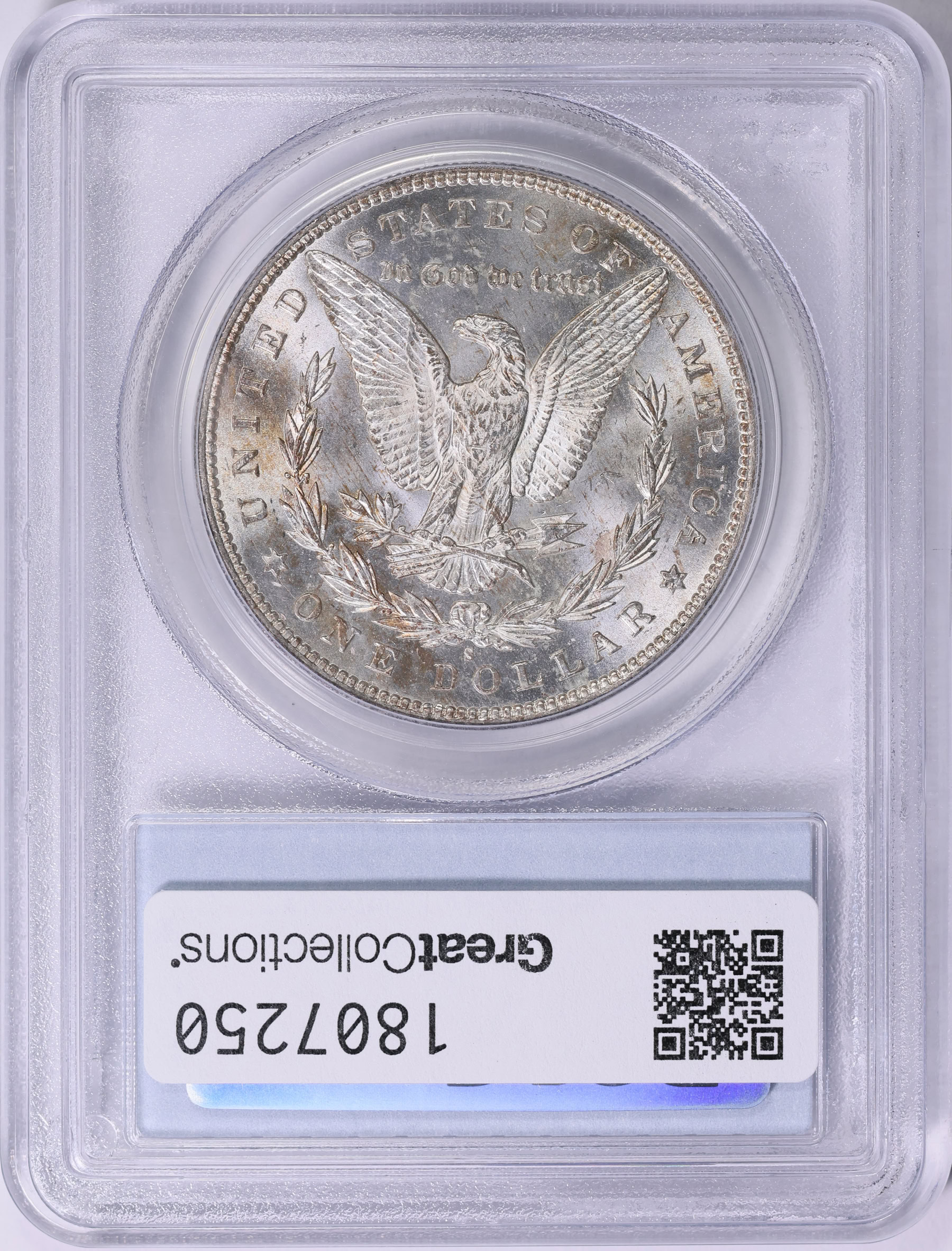 1894-S Morgan Silver Dollar PCGS MS-63 (CAC Green) (Item 1807250) | GreatCollections Coin Auctions