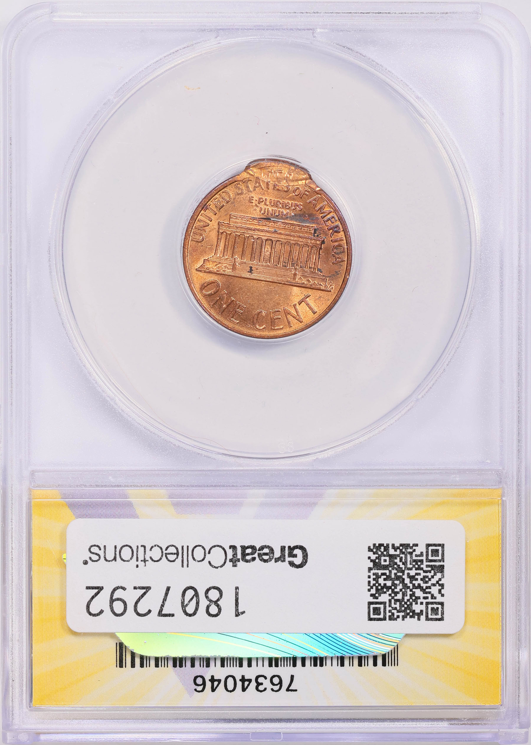Mint Error 1974-D Lincoln Cent Double Struck 2nd Strike 95% Off-Center ANACS MS-63 RB | ANACS ...