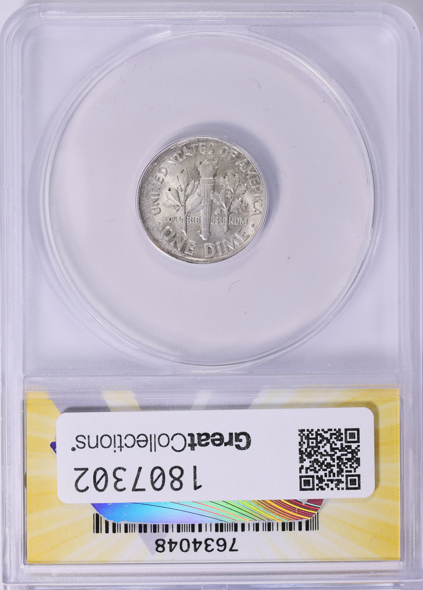 Mint Error 1946-S Roosevelt Dime Broadstruck ANACS MS-63 | ANACS Cert ...