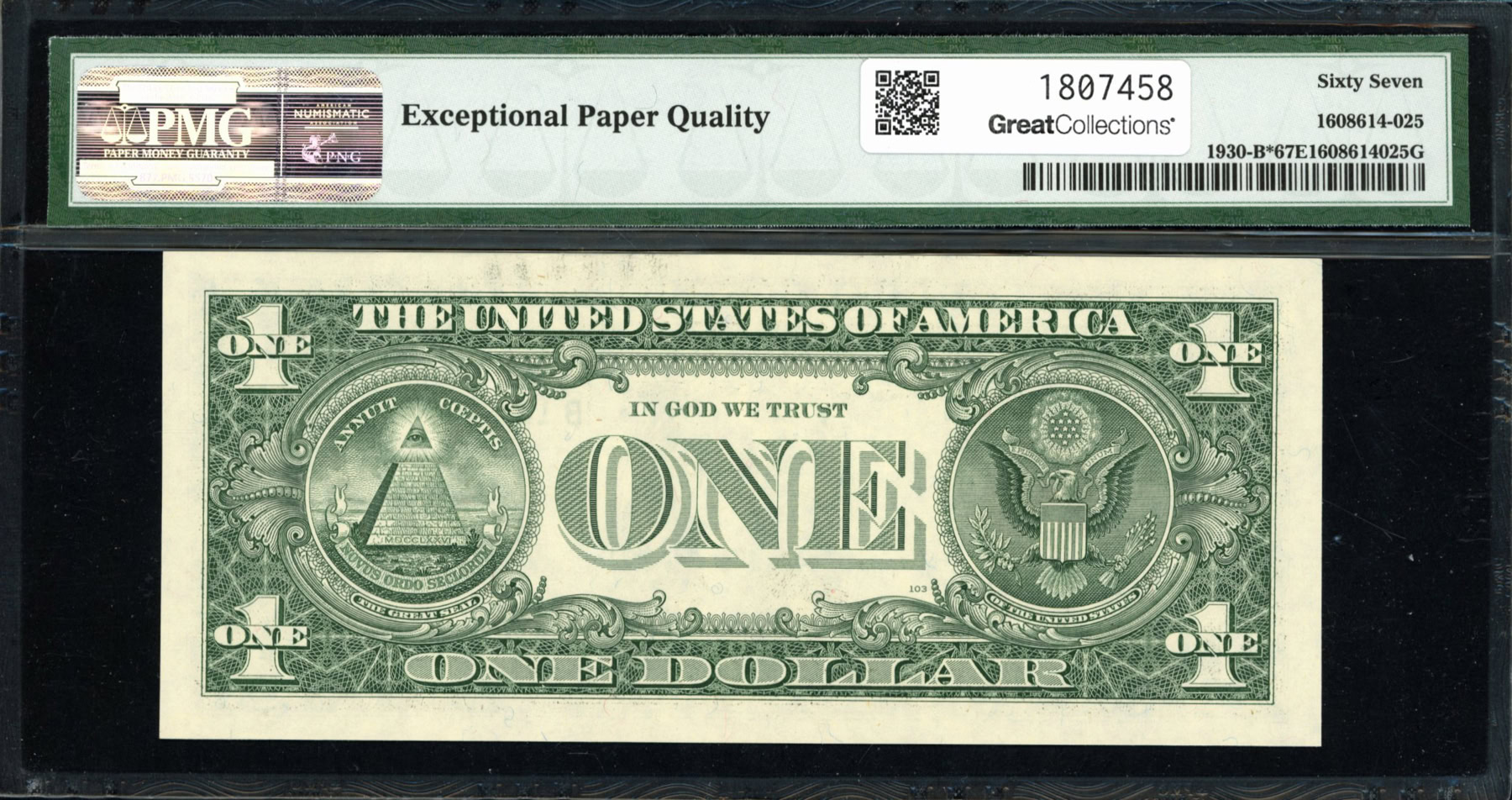 Fr. 1930-B* (B* Block) 2003A $1 New York Federal Reserve Star Note ...