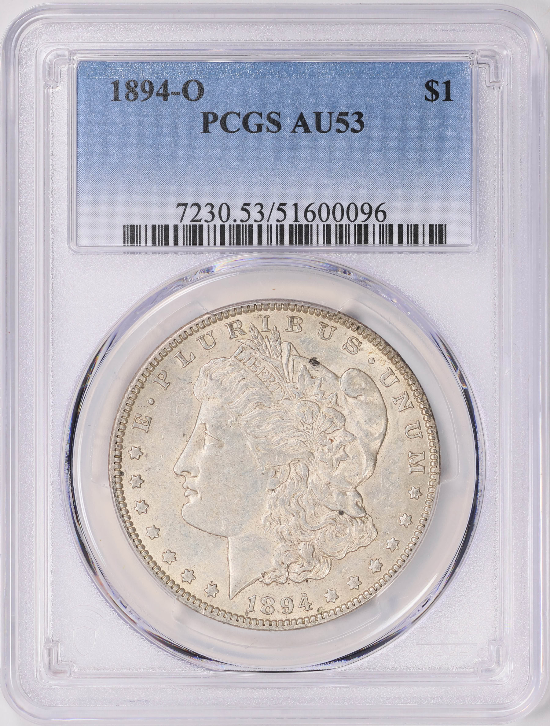 1894-O Morgan Silver Dollar PCGS AU-53 (Item 1807543) | GreatCollections Coin Auctions