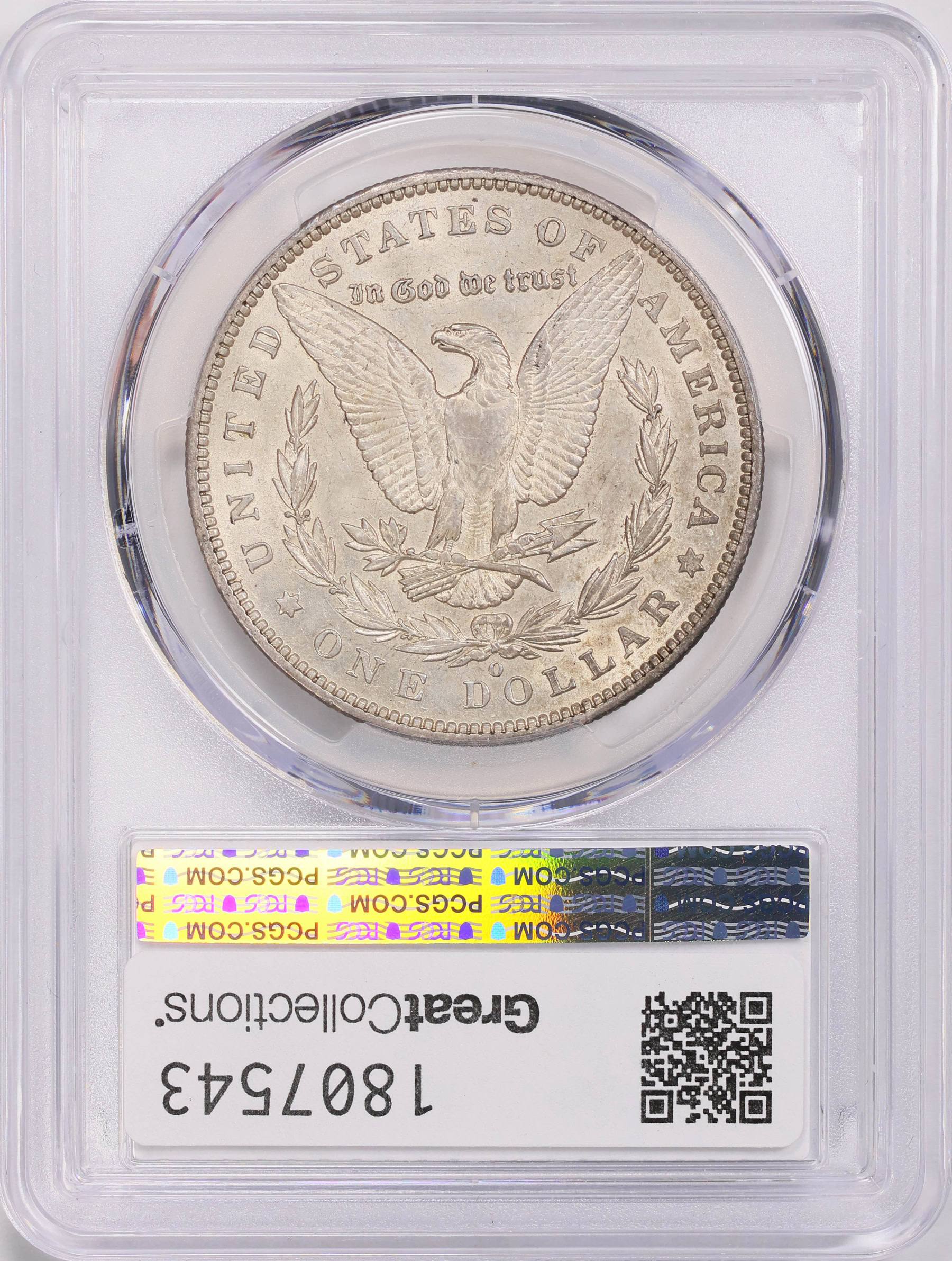 1894-O Morgan Silver Dollar PCGS AU-53 (Item 1807543) | GreatCollections Coin Auctions