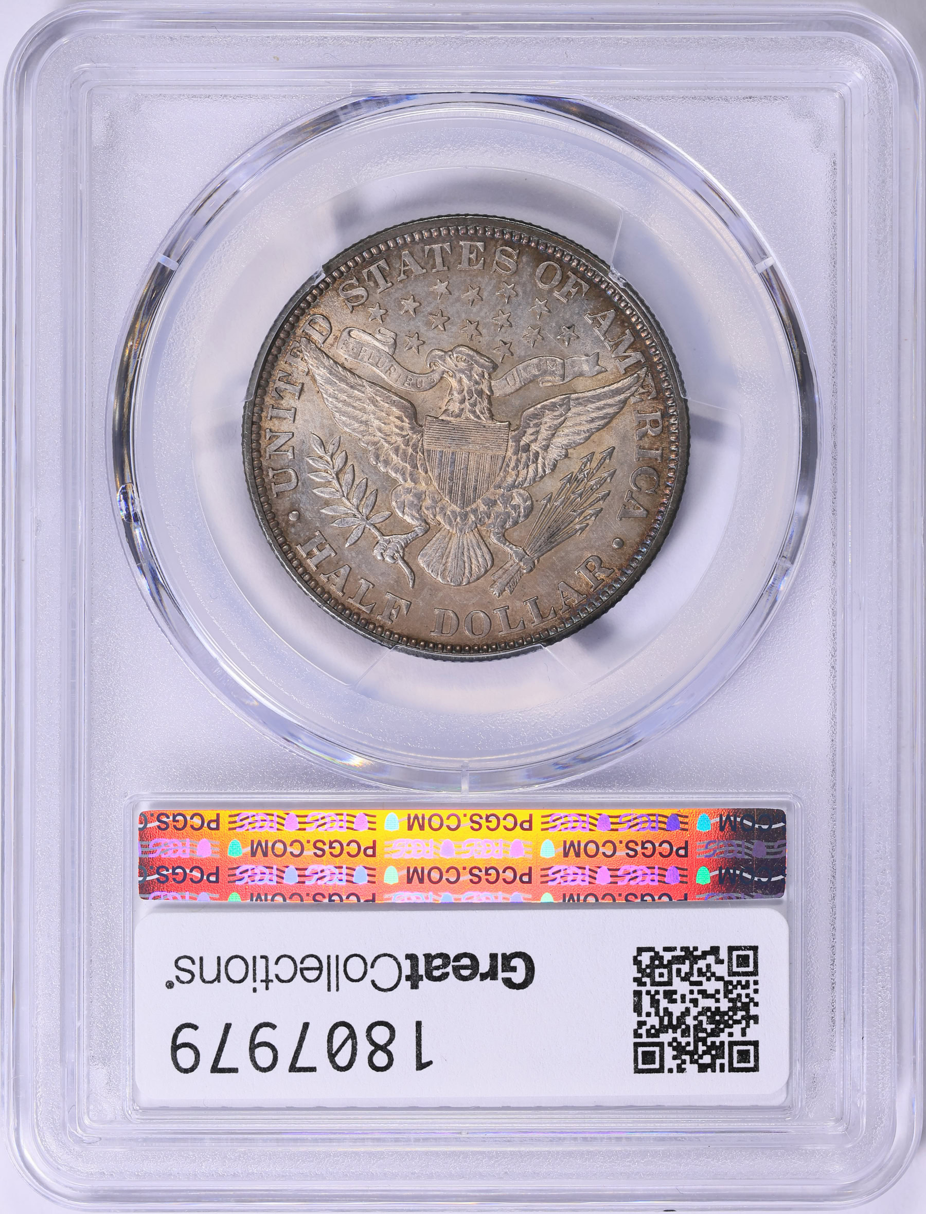 1892 Barber Half Dollar PCGS Genuine Unc Details (Item 1807979) | GreatCollections Coin Auctions