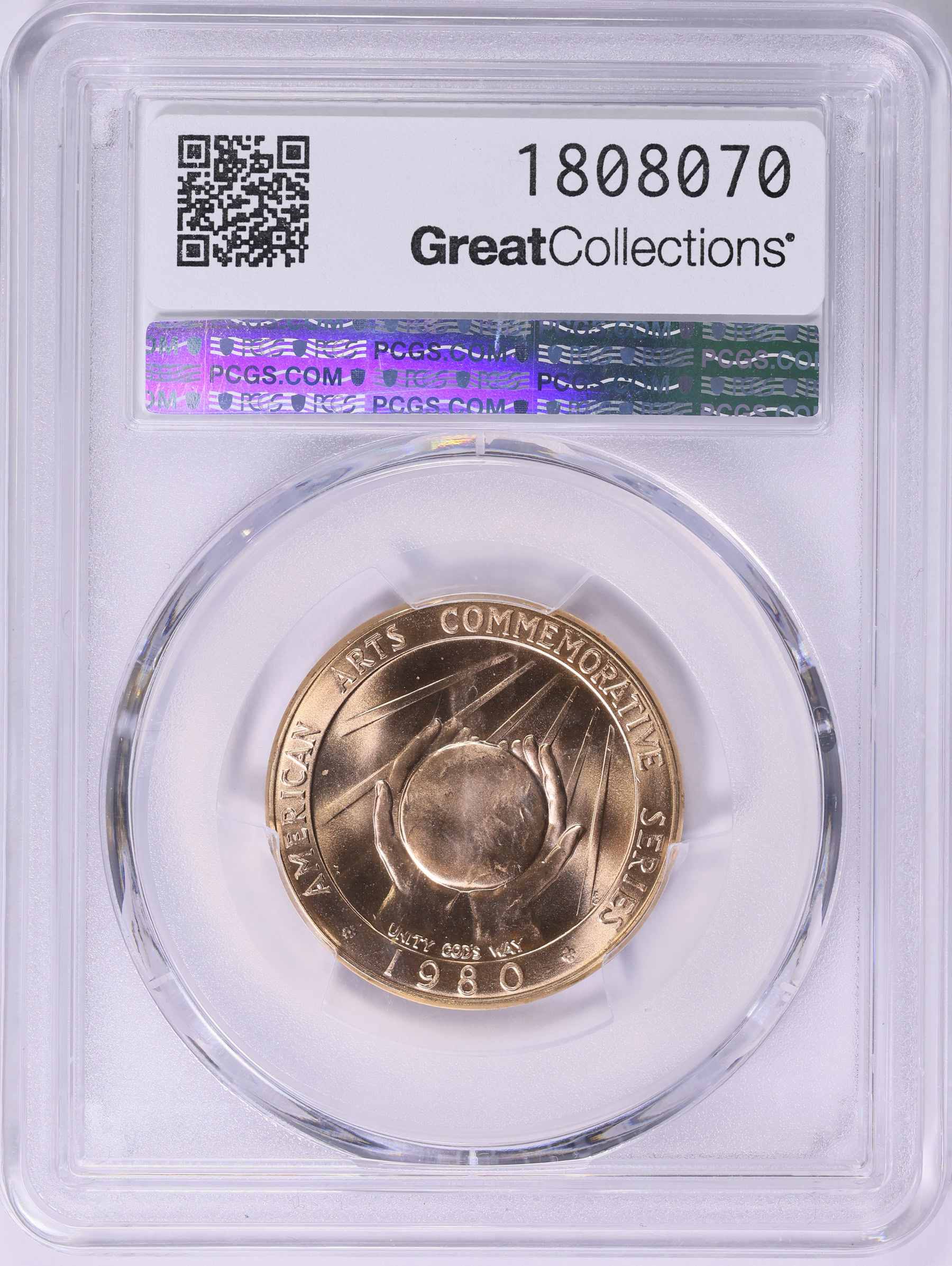 1980 Gold 1/2oz. American Arts Commemorative Series Marian Anderson U.S ...