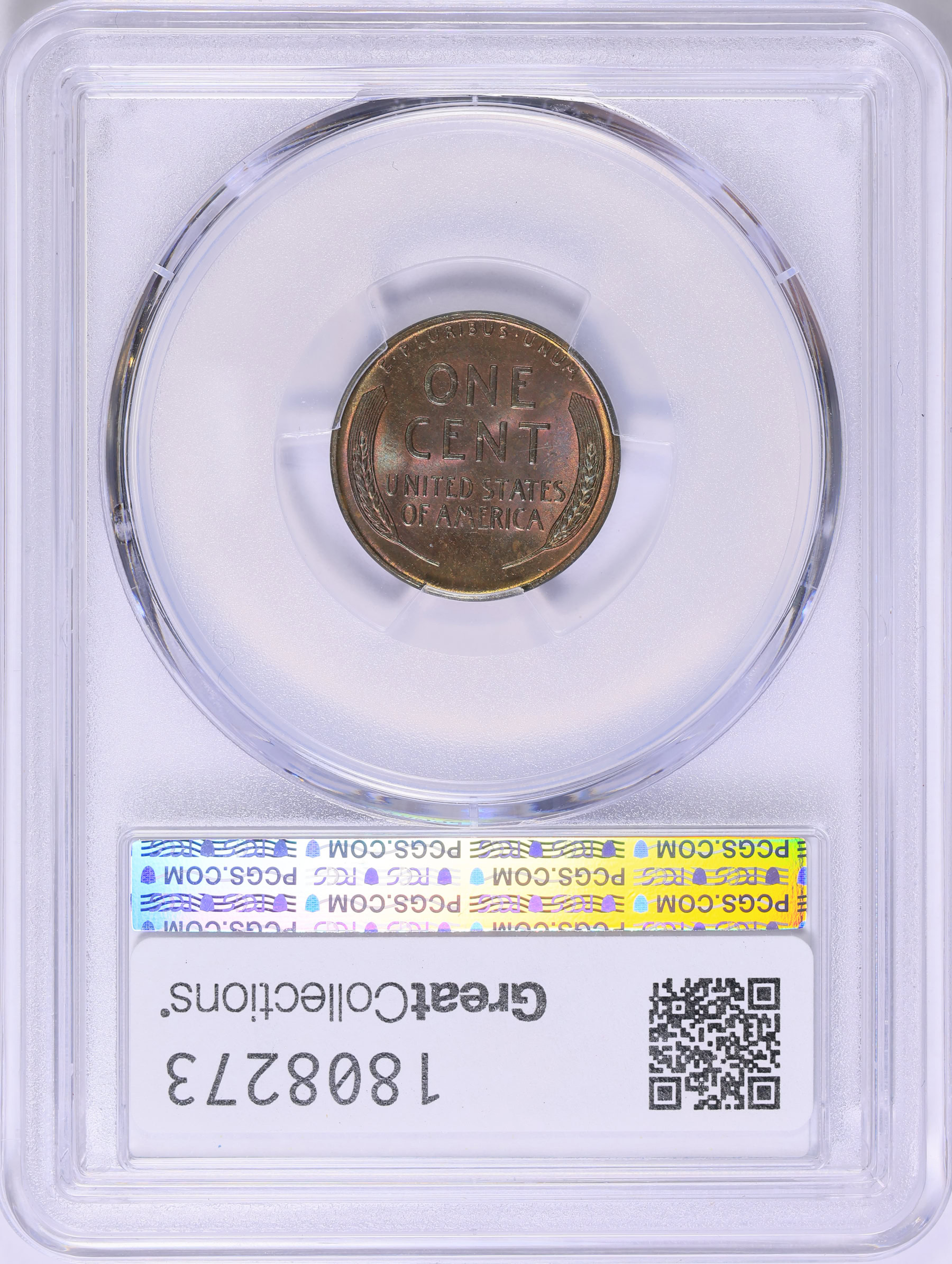 1942 Lincoln Cent Doubled Die Obverse FS-101 PCGS MS-64 RB (Toned) (Item 1808273 ...