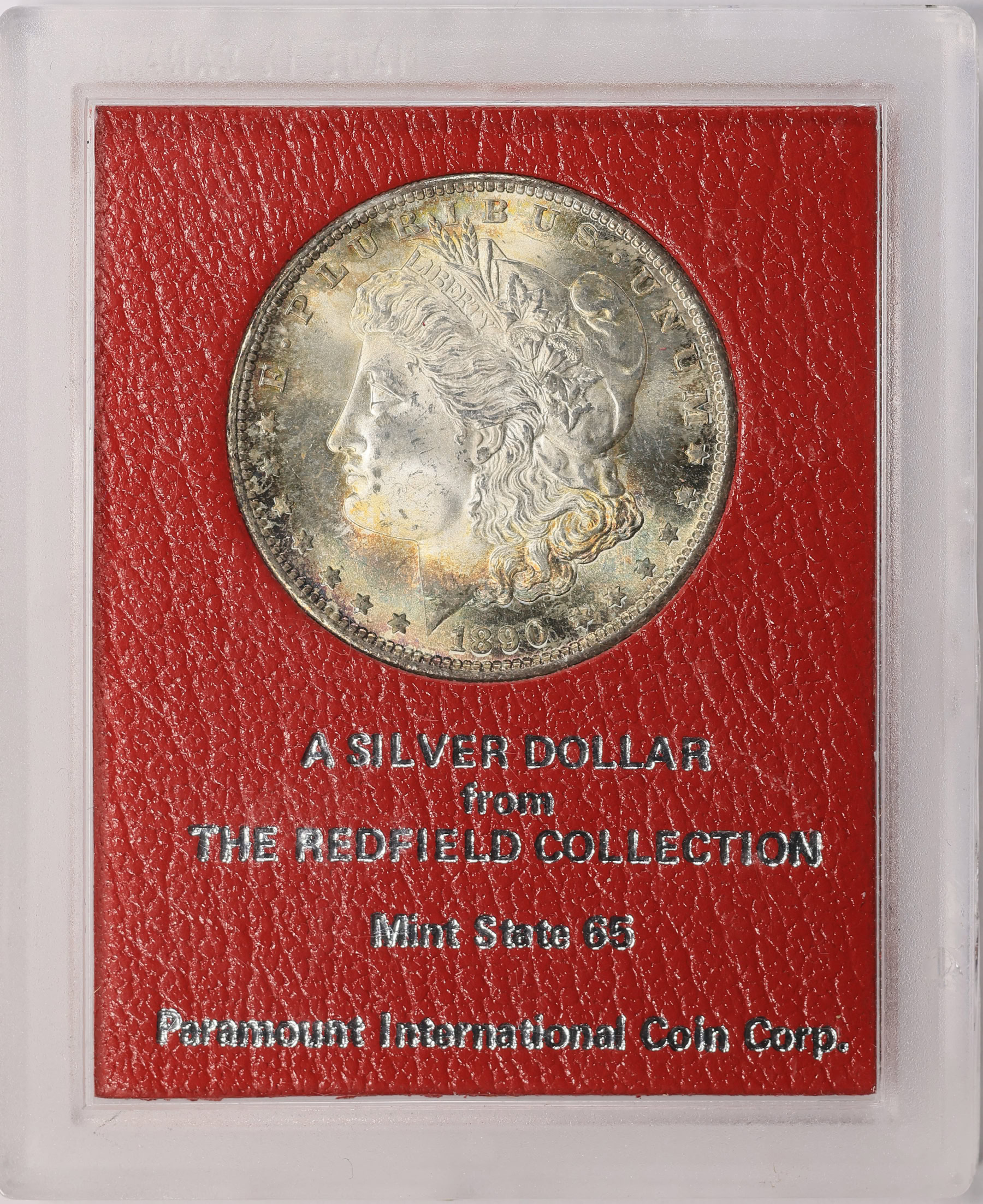 1890-S Morgan Silver Dollar MS-65 (Toned) (Redfield Collection ...