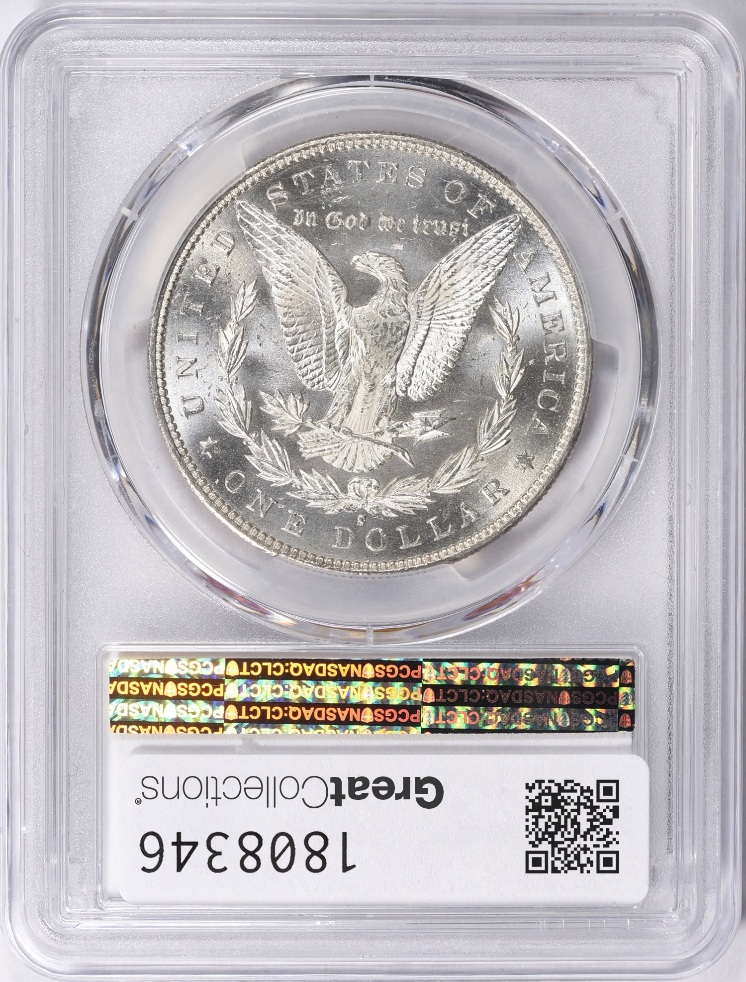 1894-S Morgan Silver Dollar PCGS MS-64 (CAC Green) (Item 1808346) | GreatCollections Coin Auctions