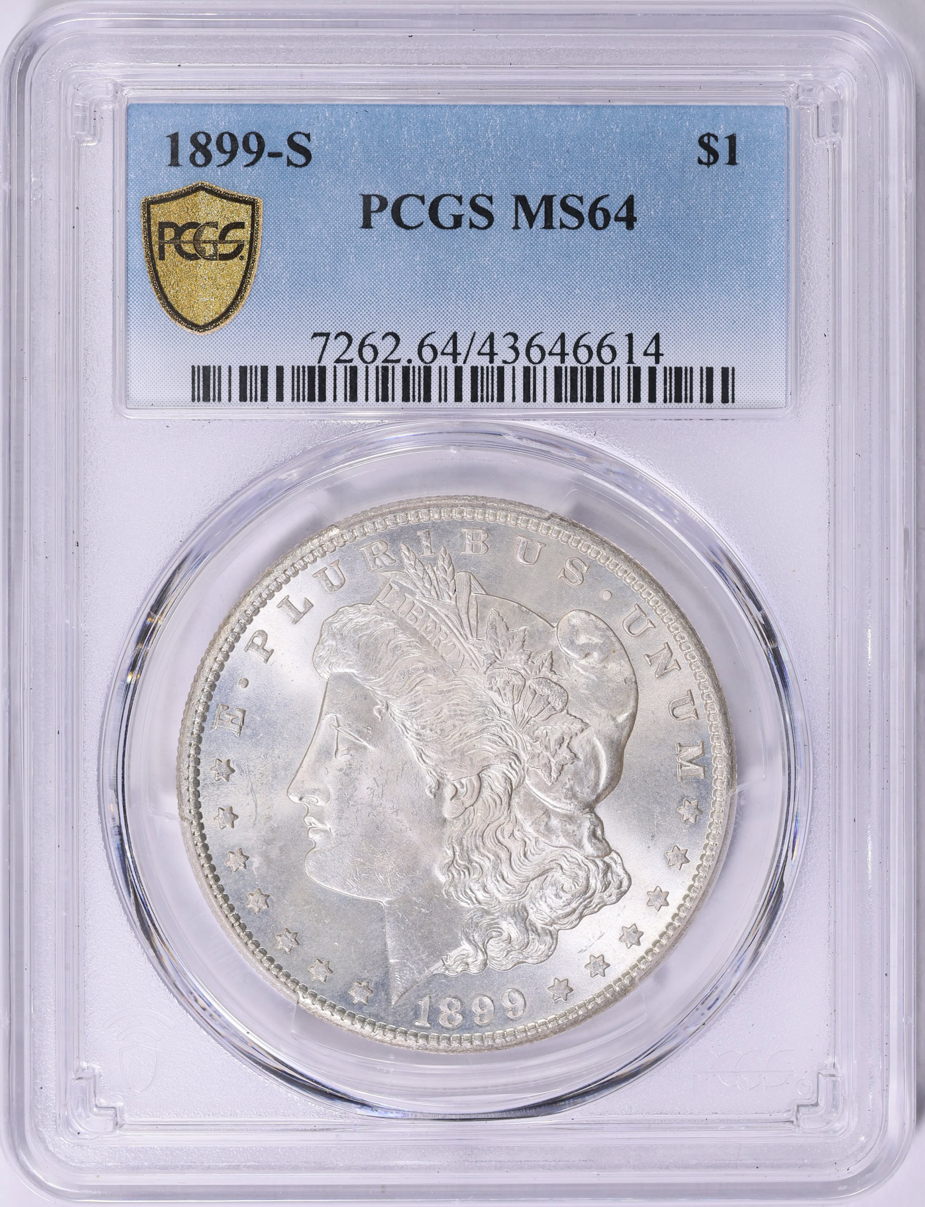 1899-S Morgan Silver Dollar PCGS MS-64 (Item 1808347 ...