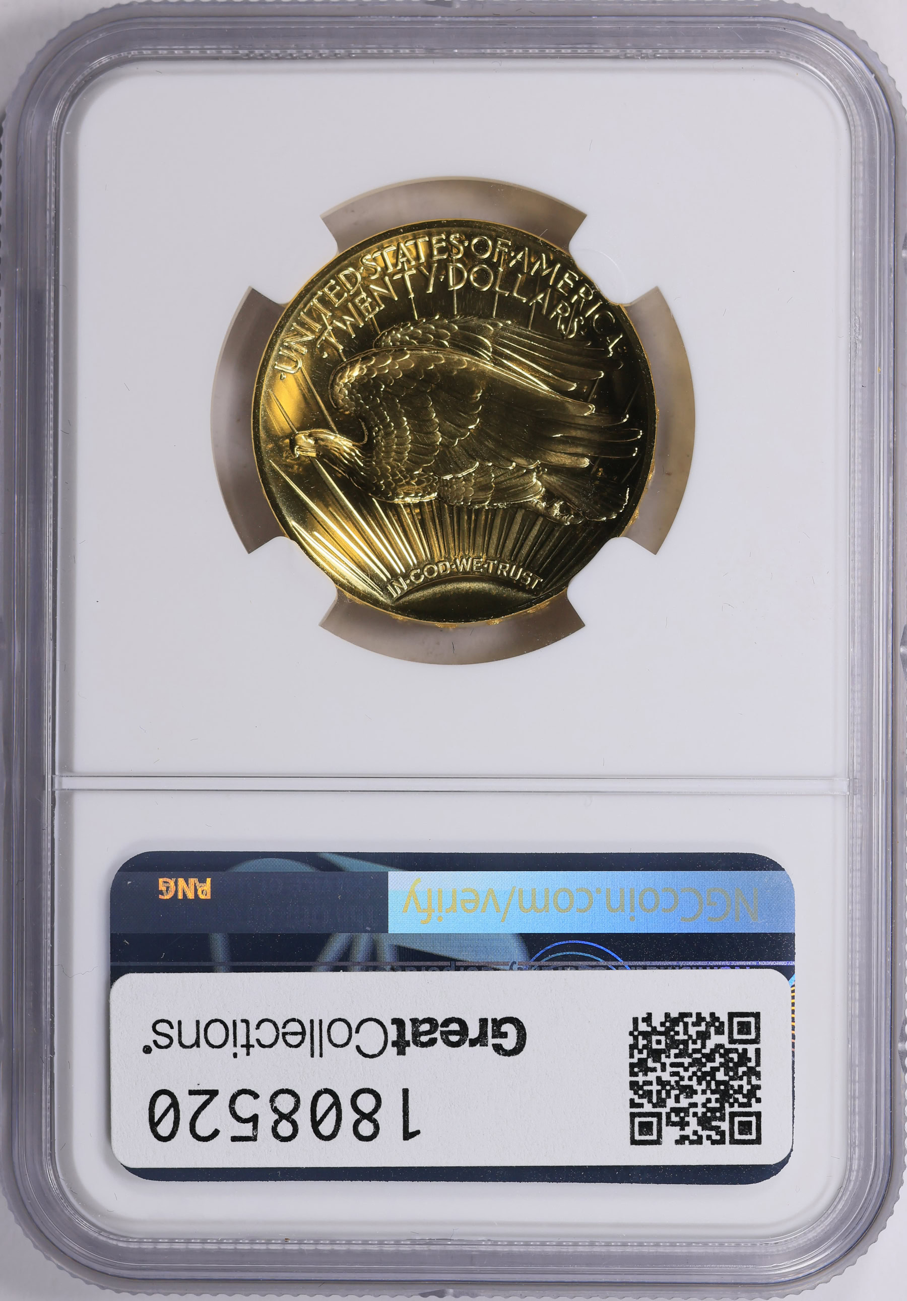 2009 MMIX Ultra High Relief $20 Gold NGC MS-70 DPL (Anna Escobedo ...