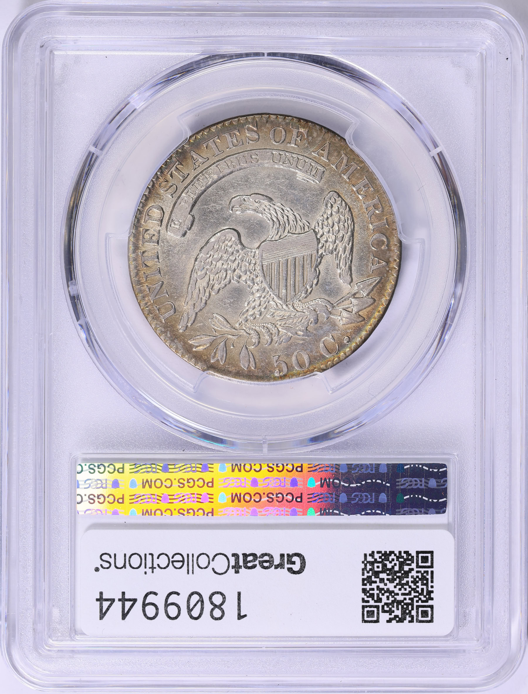 1832 Capped Bust Half Dollar Small Letters PCGS AU-53 (Toned) (Item ...