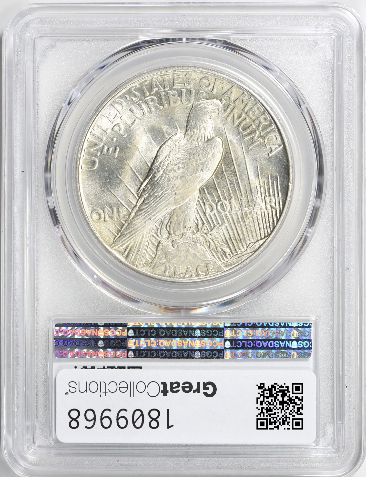 1921 Peace Silver Dollar High Relief PCGS MS-65 (CAC Green) (Item ...