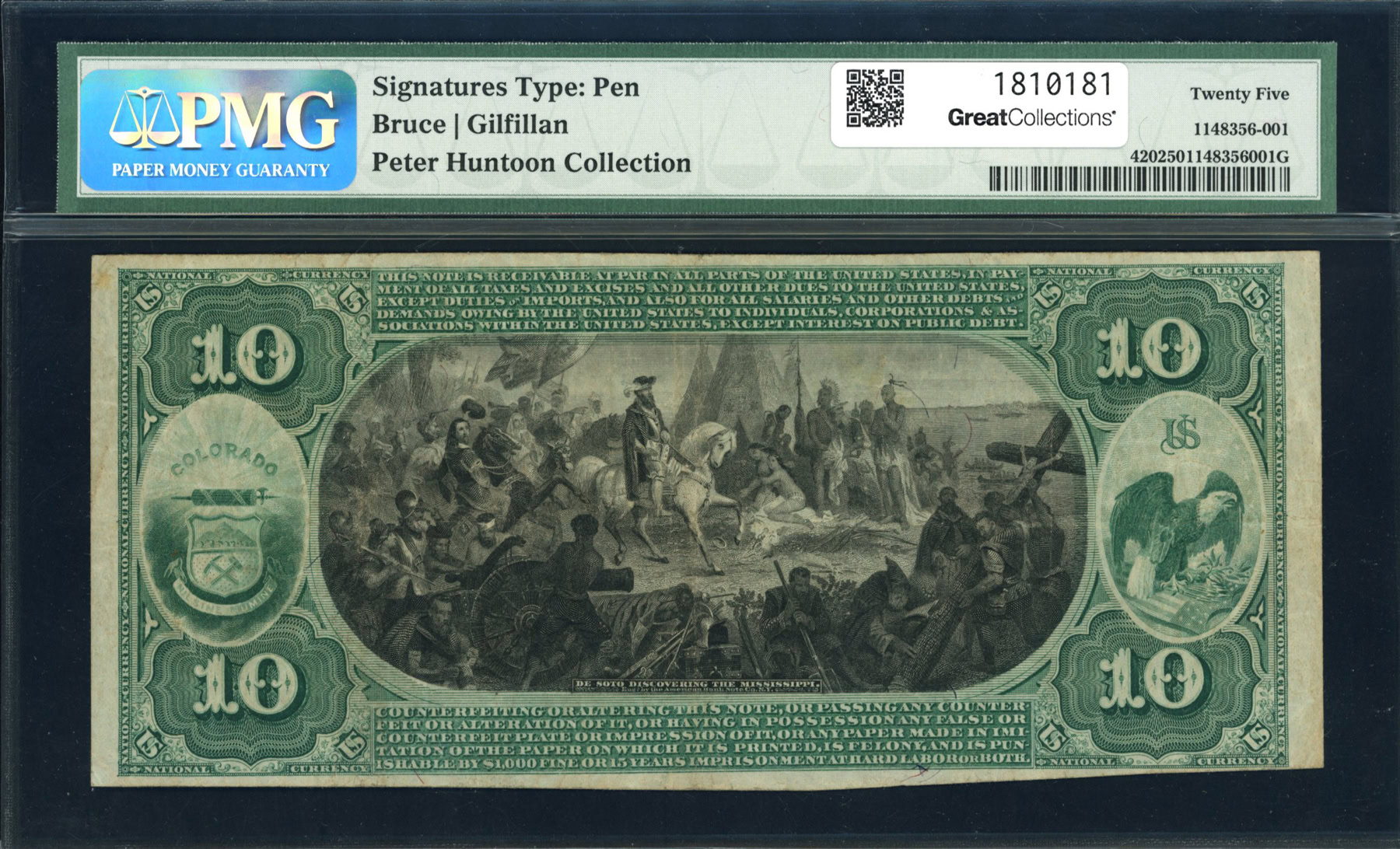 Fr. 420 Fort Collins, Colorado, The First National Bank of Fort Collins ...