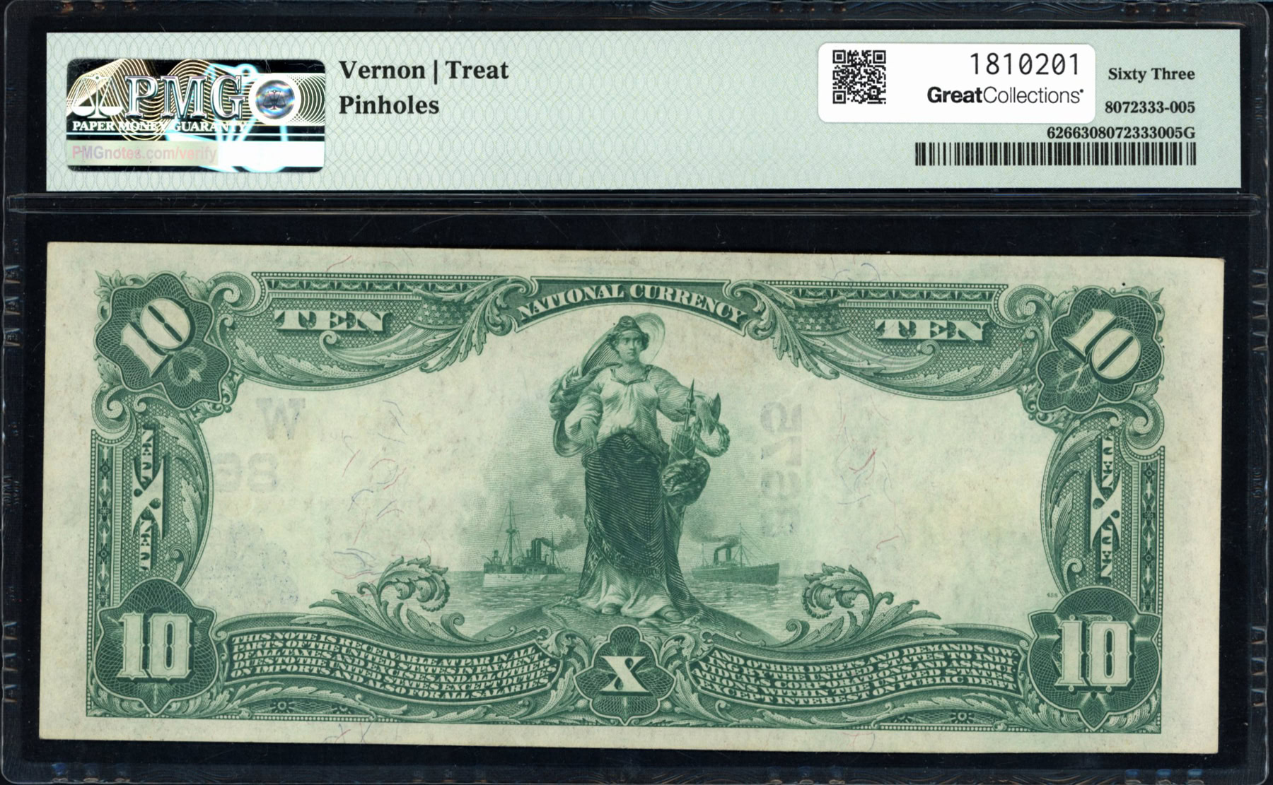 Fr. 626 Delta, Colorado, the Delta National Bank, Charter #8675 $10 ...