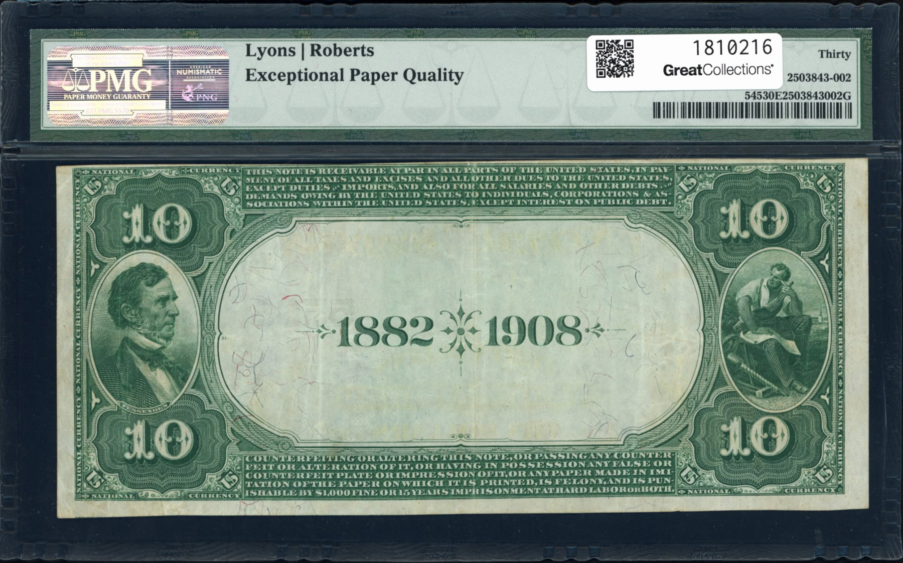 Fr. 545 Fort Collins, Colorado, The Fort Collins National Bank of Fort ...