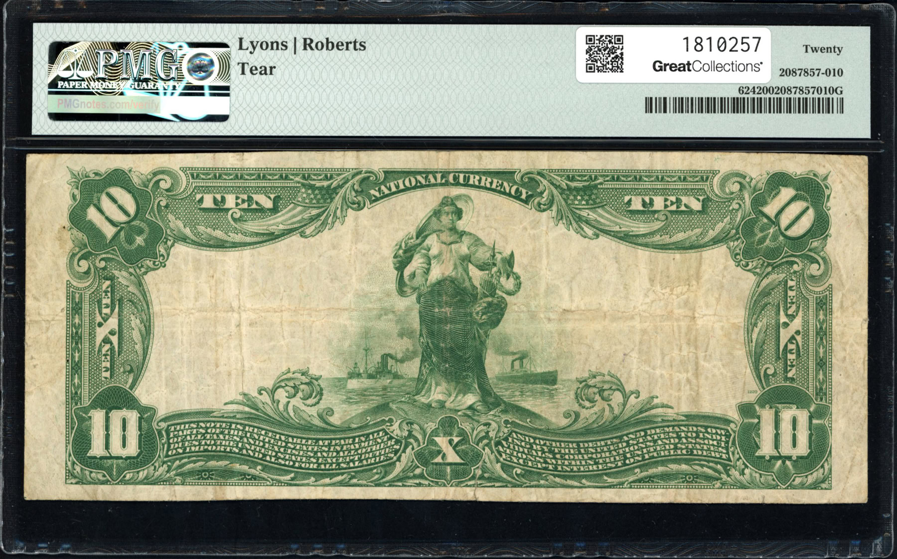 Fr. 624 Fowler, Colorado, The First National Bank of Fowler, Charter ...