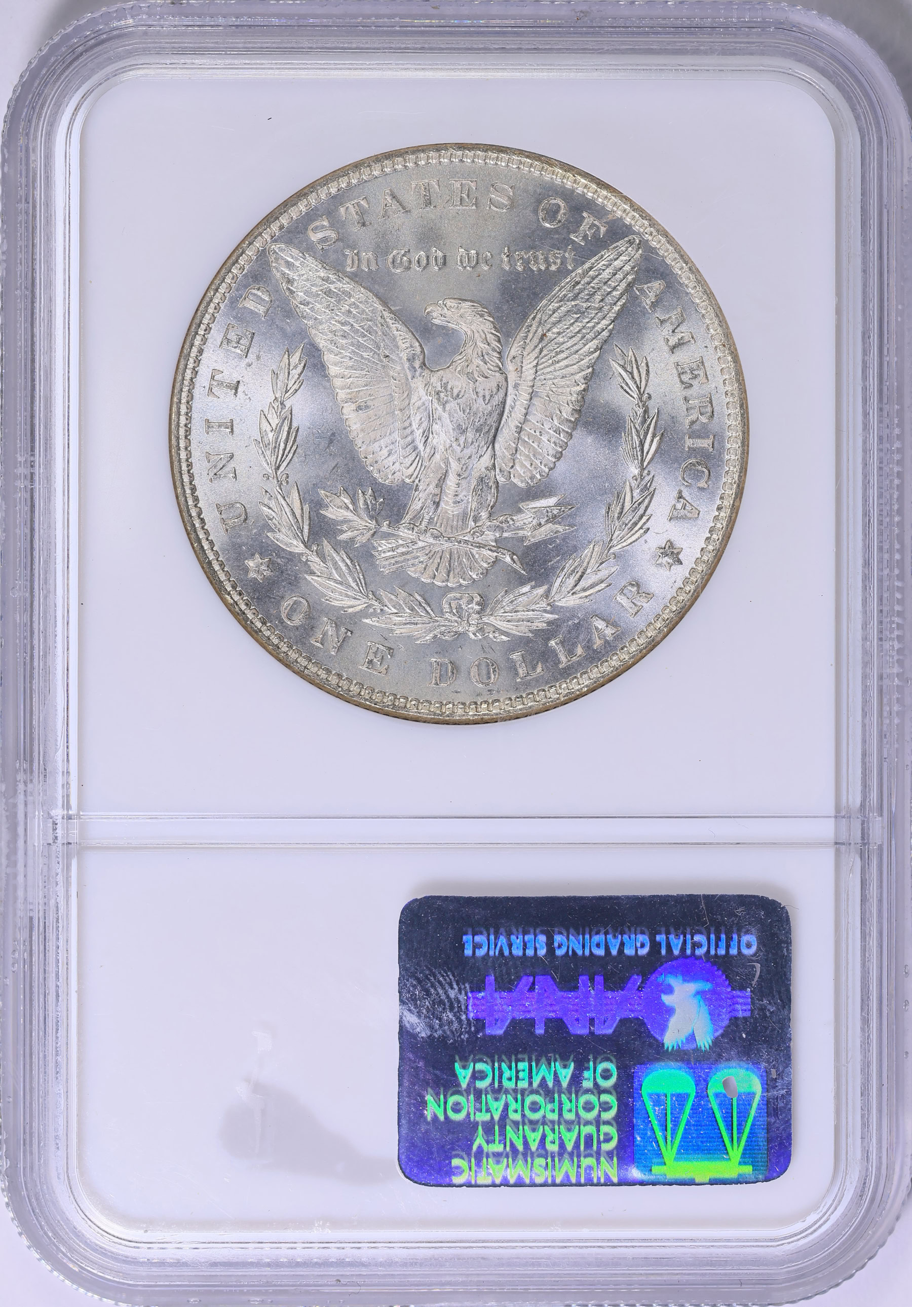 1883 Morgan Silver Dollar NGC MS-63 (CAC Green) (Toned) (Item 1810501) | GreatCollections Coin ...