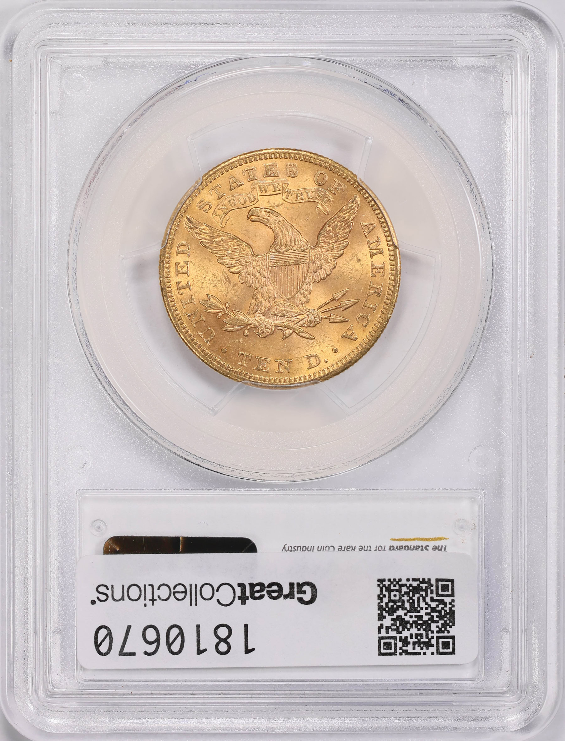 1900 Liberty Gold Eagle PCGS MS-64 (Item 1810670) | GreatCollections Coin Auctions